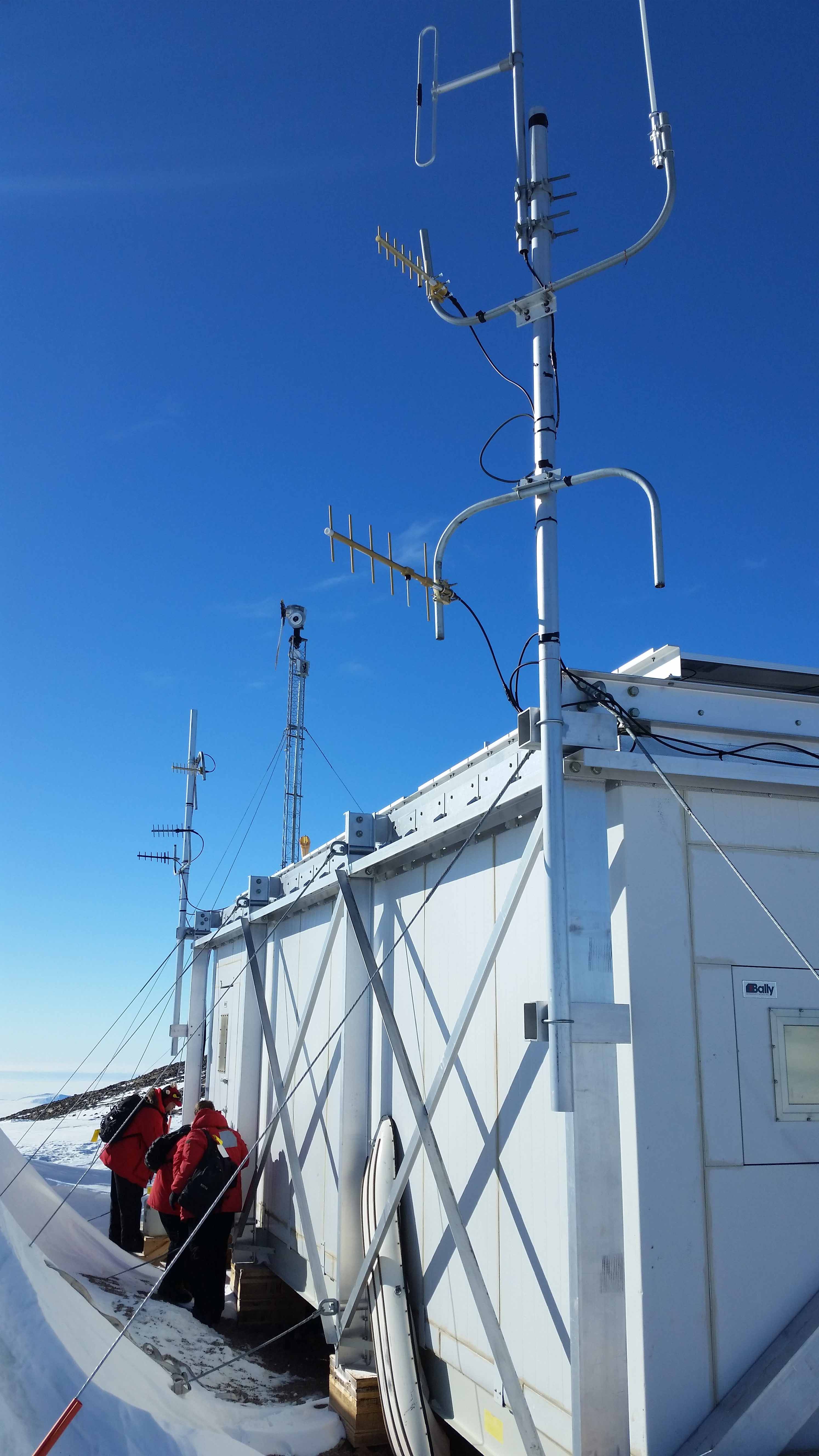 AFTAC Airmen in Antarctica