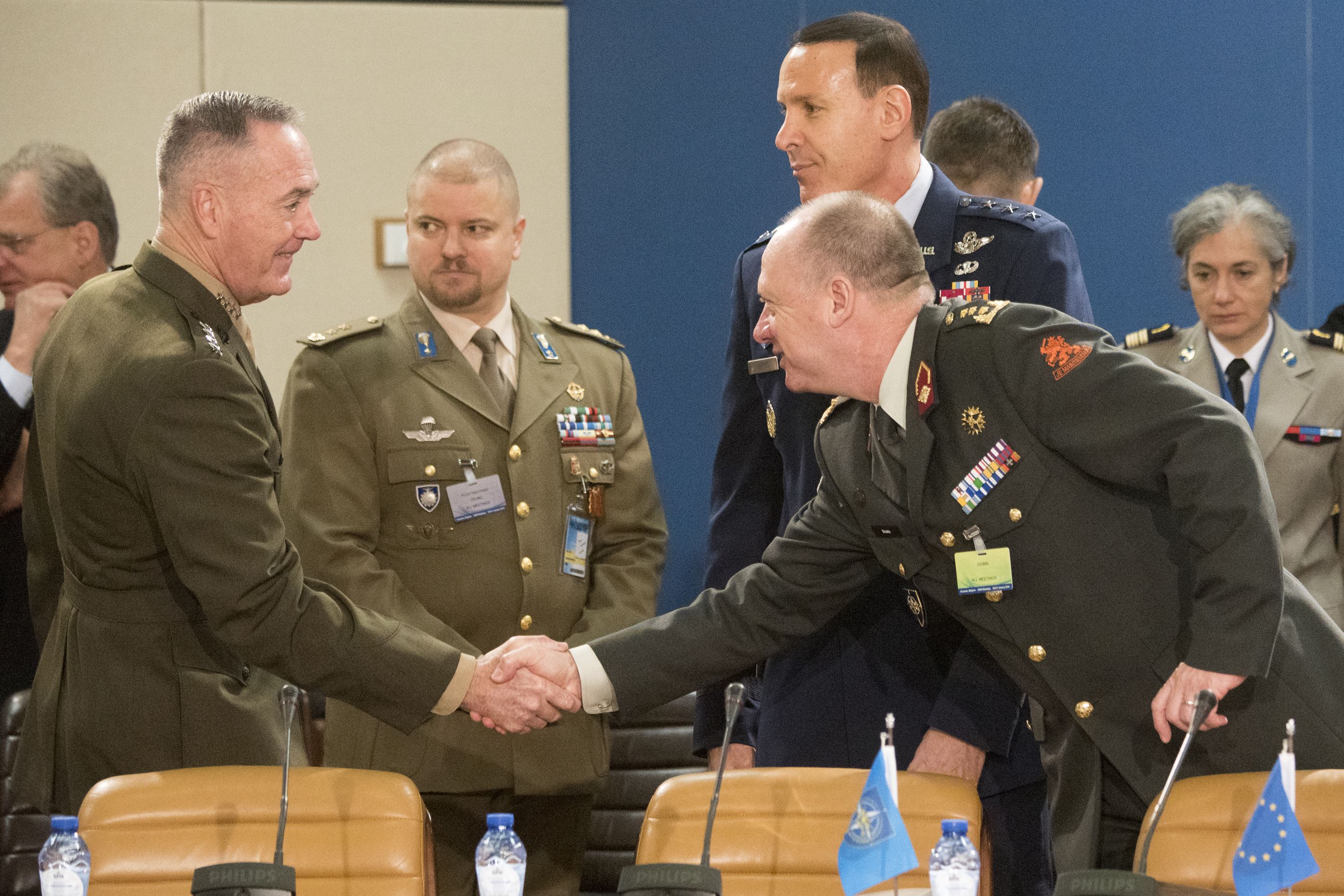 NATO Handshake