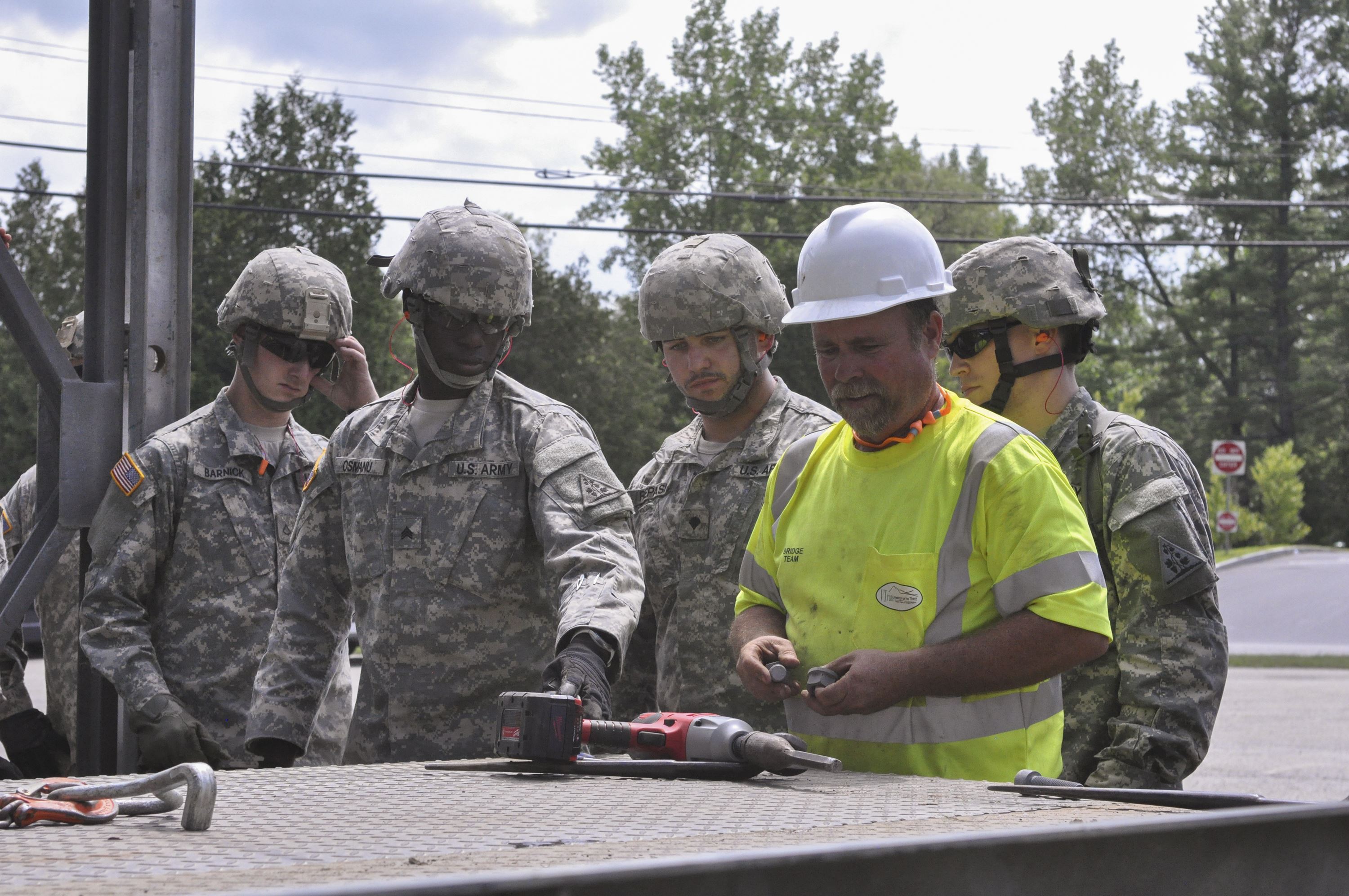 Bridge Collapse Training Exercise > Vermont National Guard > News ...