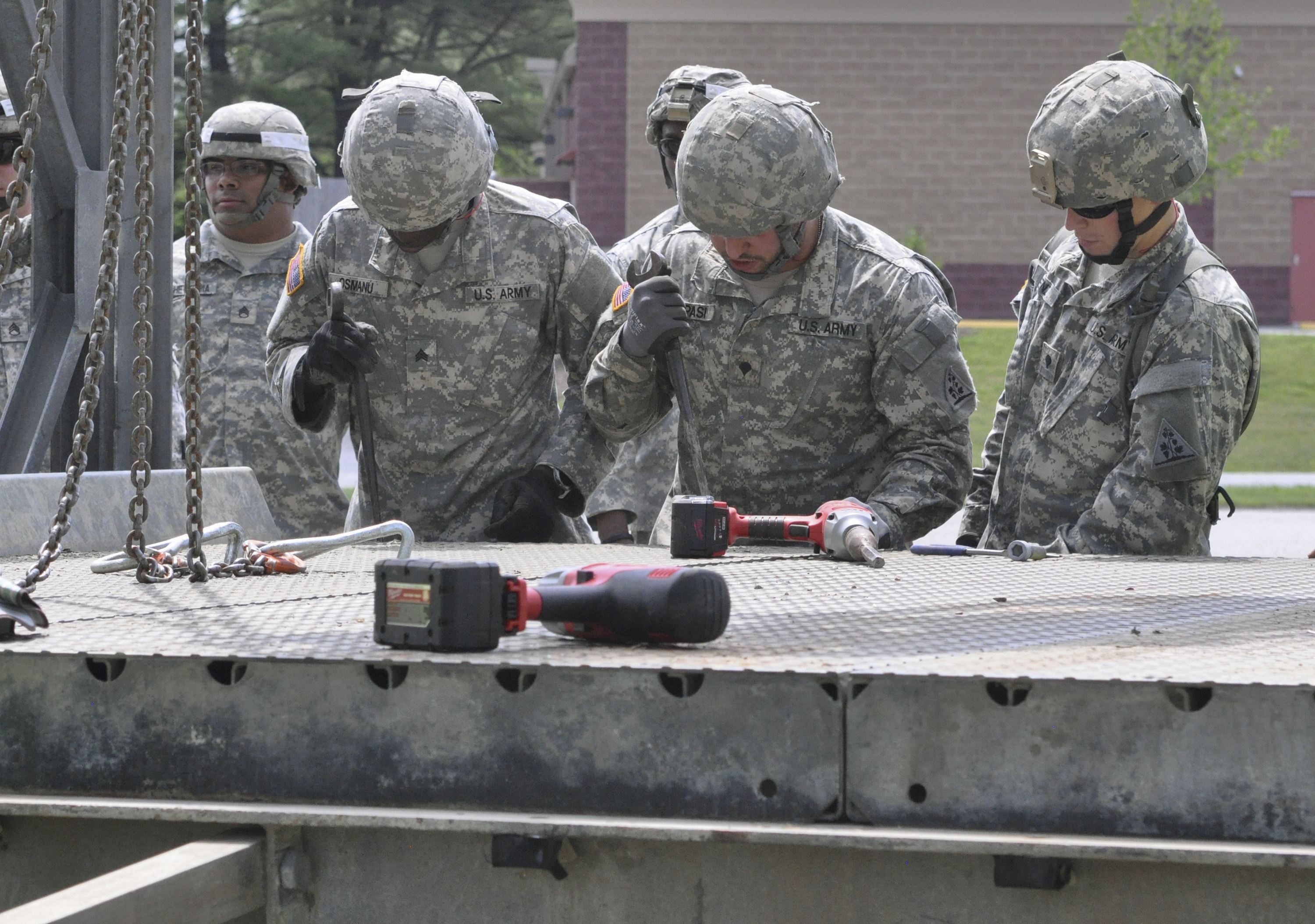 Bridge Collapse Training Exercise