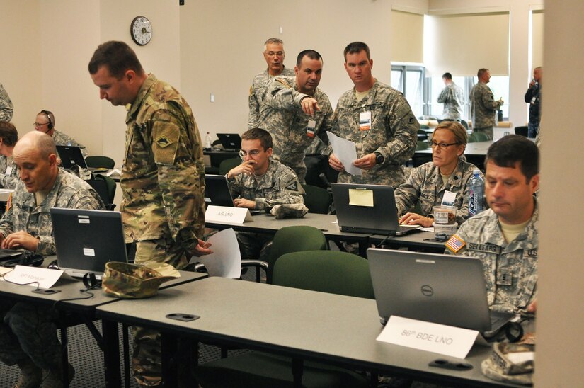 Joint operation Center Displacement training, Vigilant Guard 2016 ...