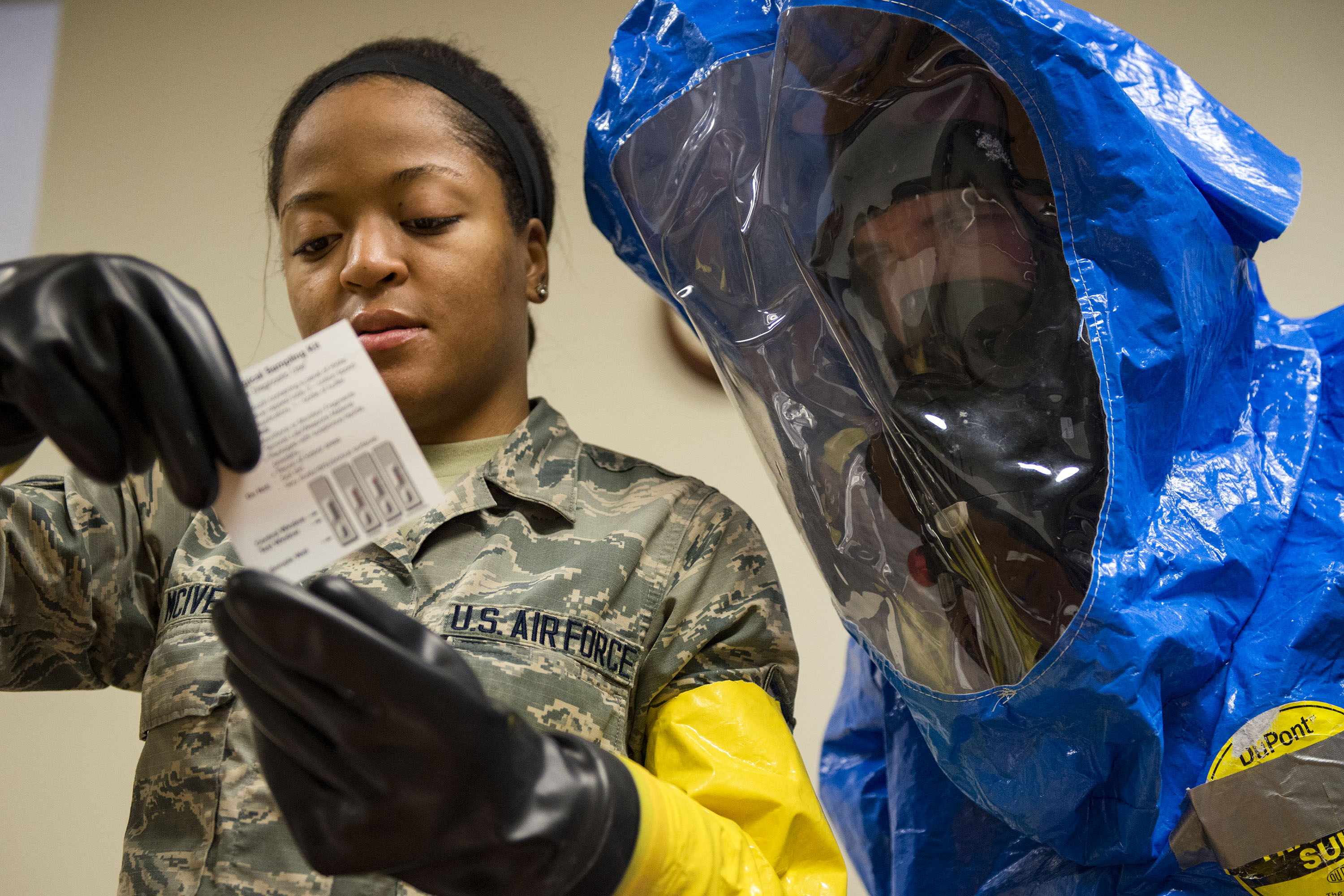 Bio Flight trains to fight biohazards
