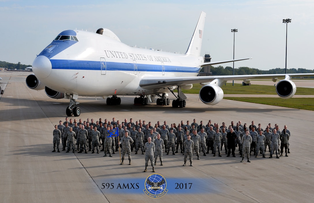 595th Aircraft Maintenance Squadron Group Photo