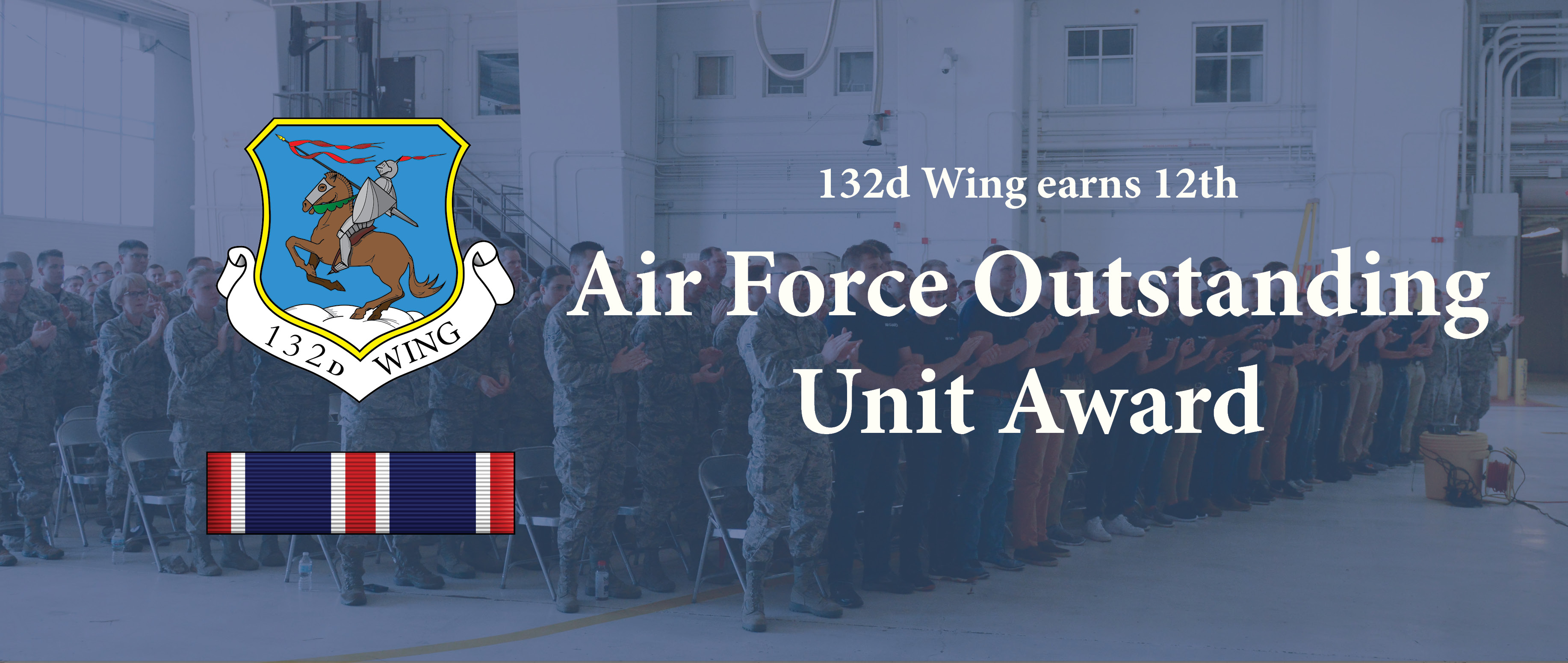 132d Wing wins 12th Outstanding Unit Award > 132d Wing > Article Display