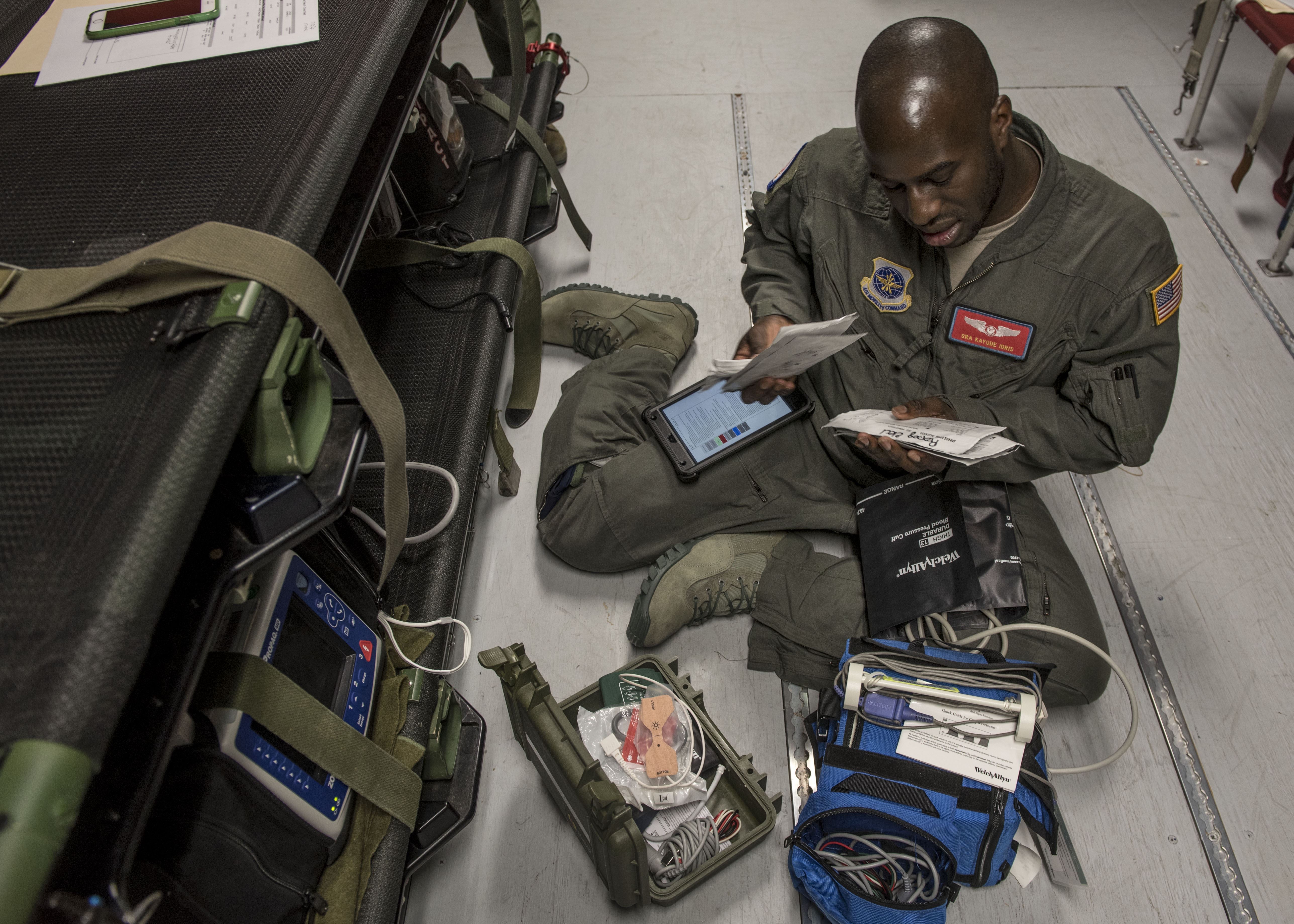 375th AES sharpens abilities on innovative cargo compartment trainer ...
