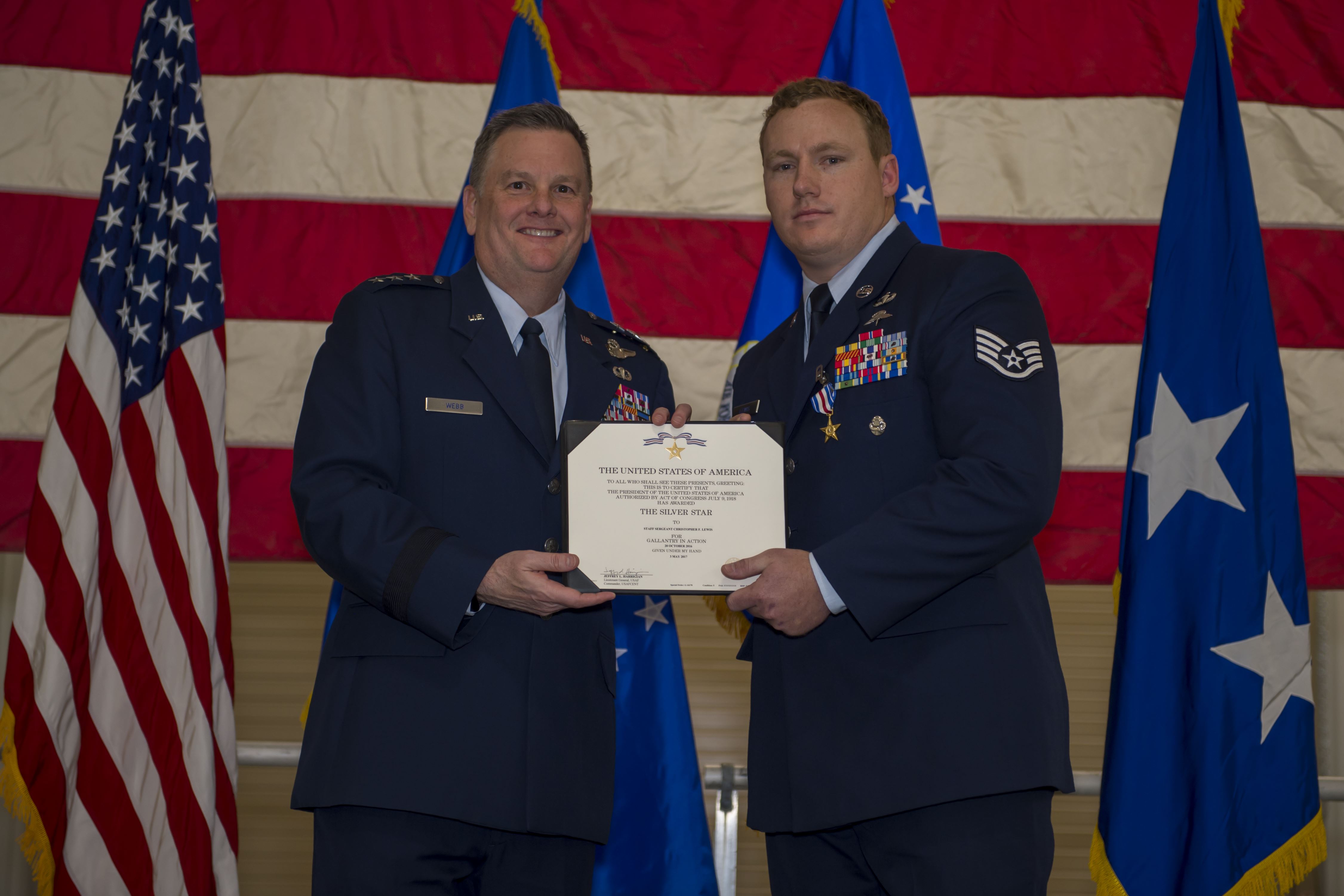 Silver Star awarded for Mosul offensive > Air Force Special Operations ...