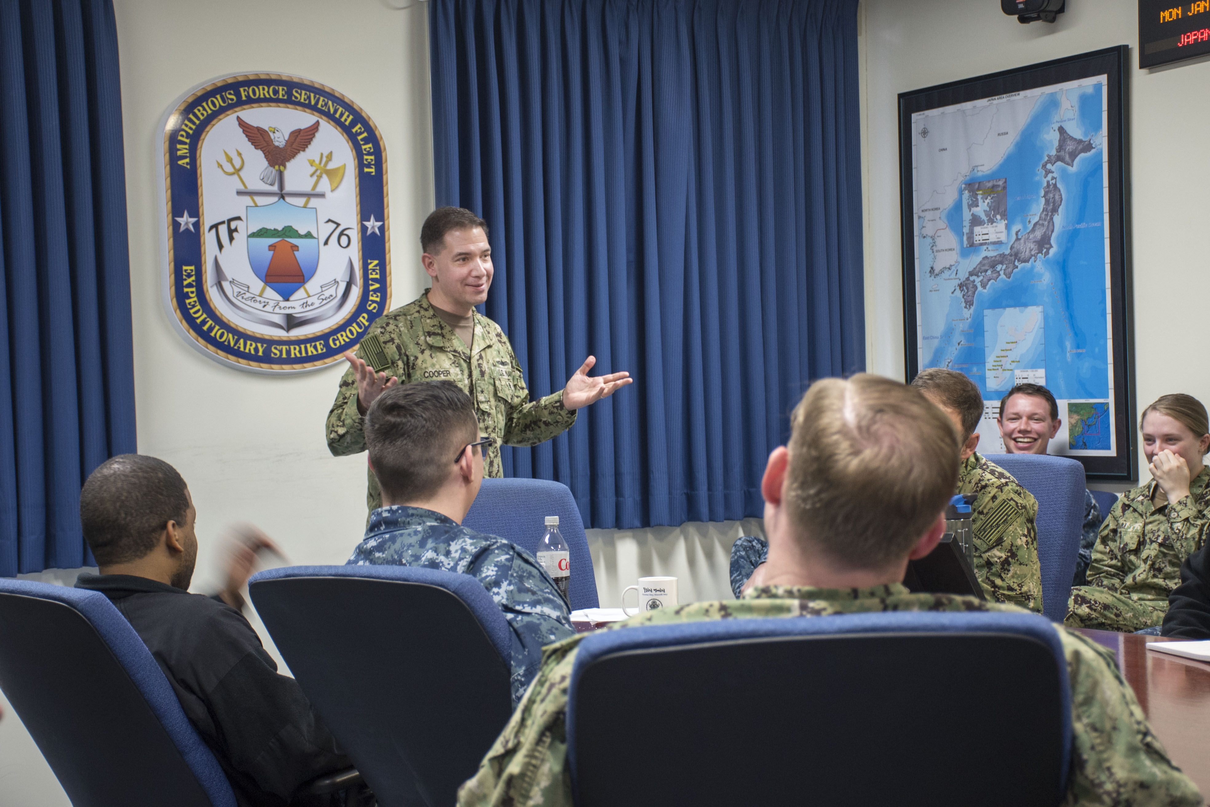 CTF 76 Welcomes New Commander