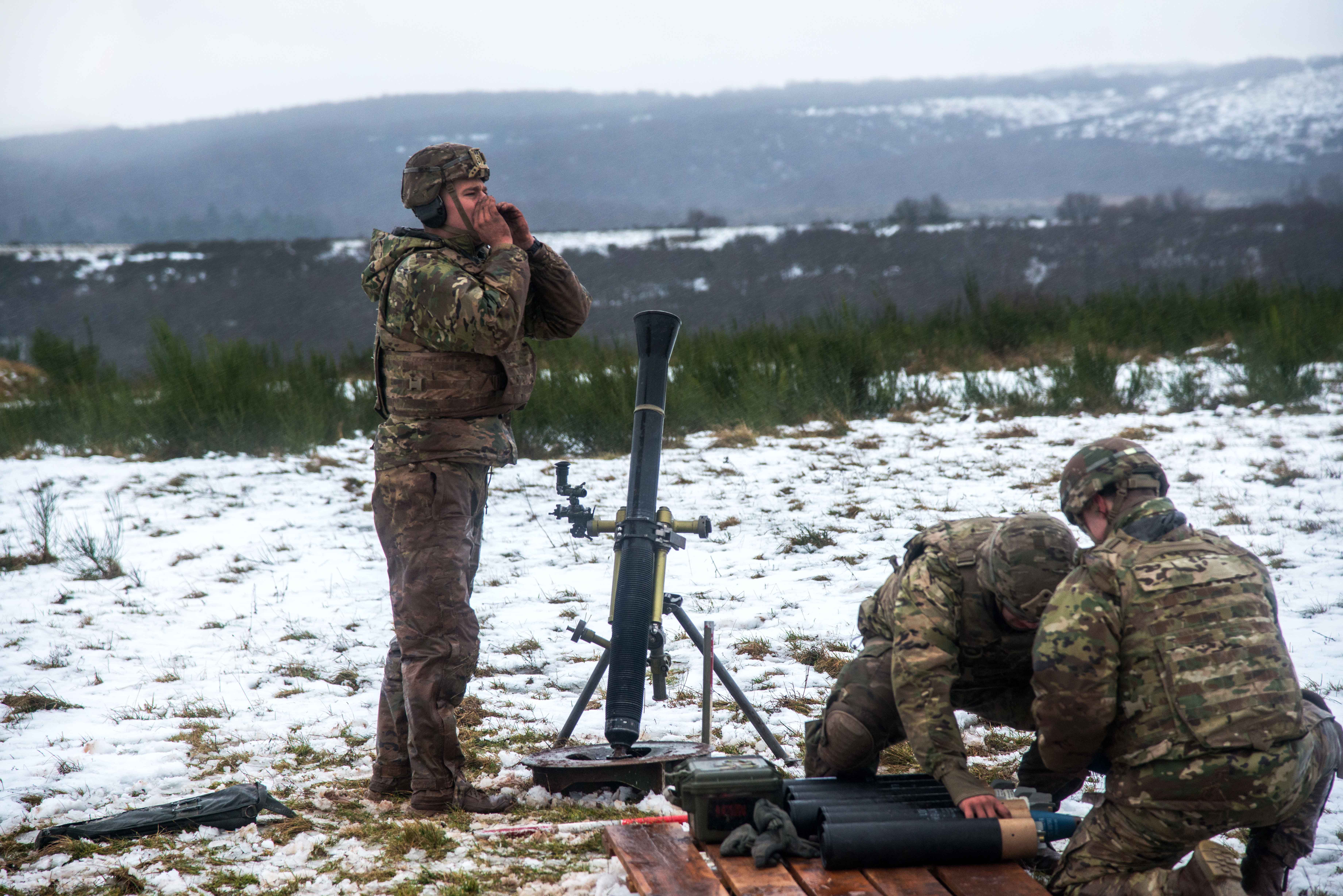 army shouting motivation