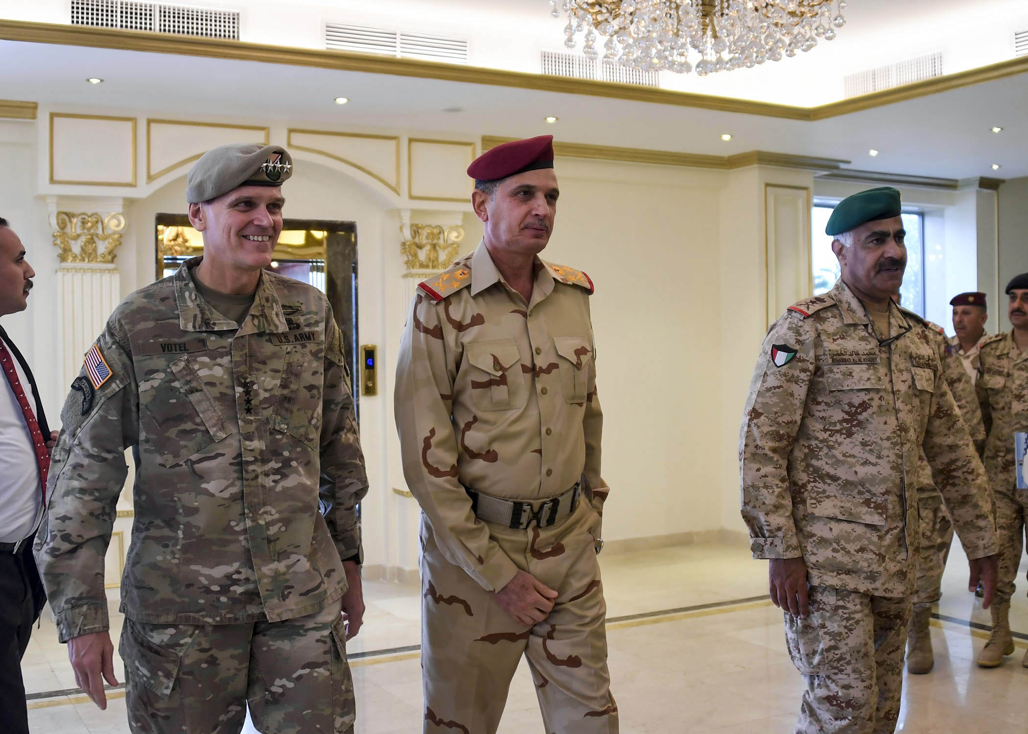 U.S. Central Command tri-lateral discussions in Kuwait