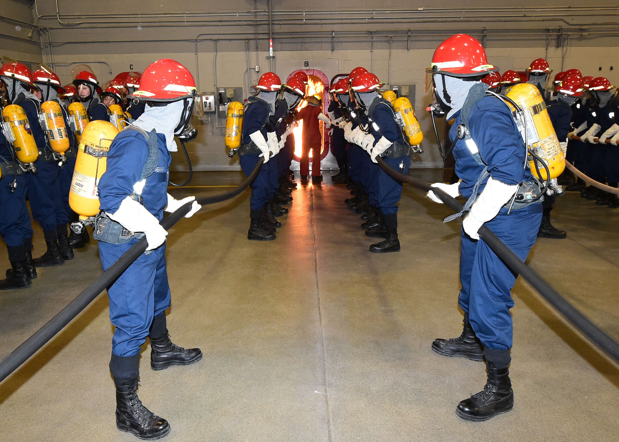 Business Executives for National Security Tour Navy Recruit Training ...