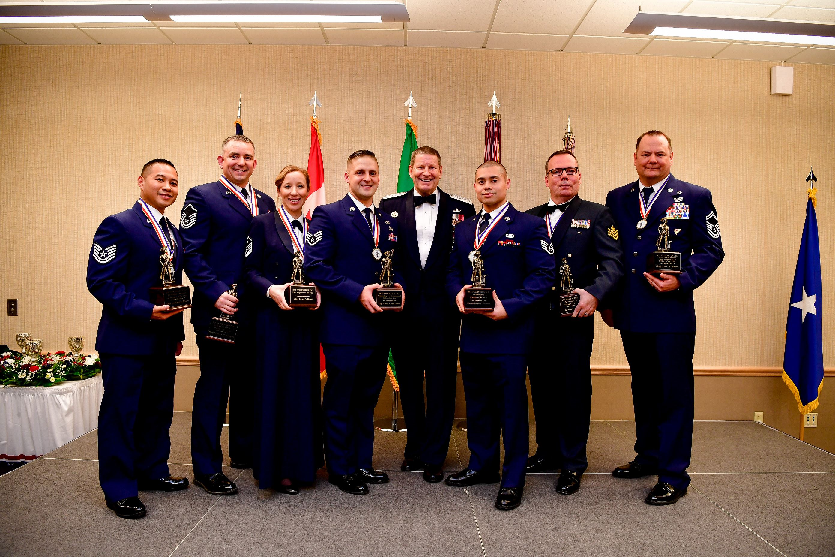 2017 Washington Air National Guard annual award winners announced