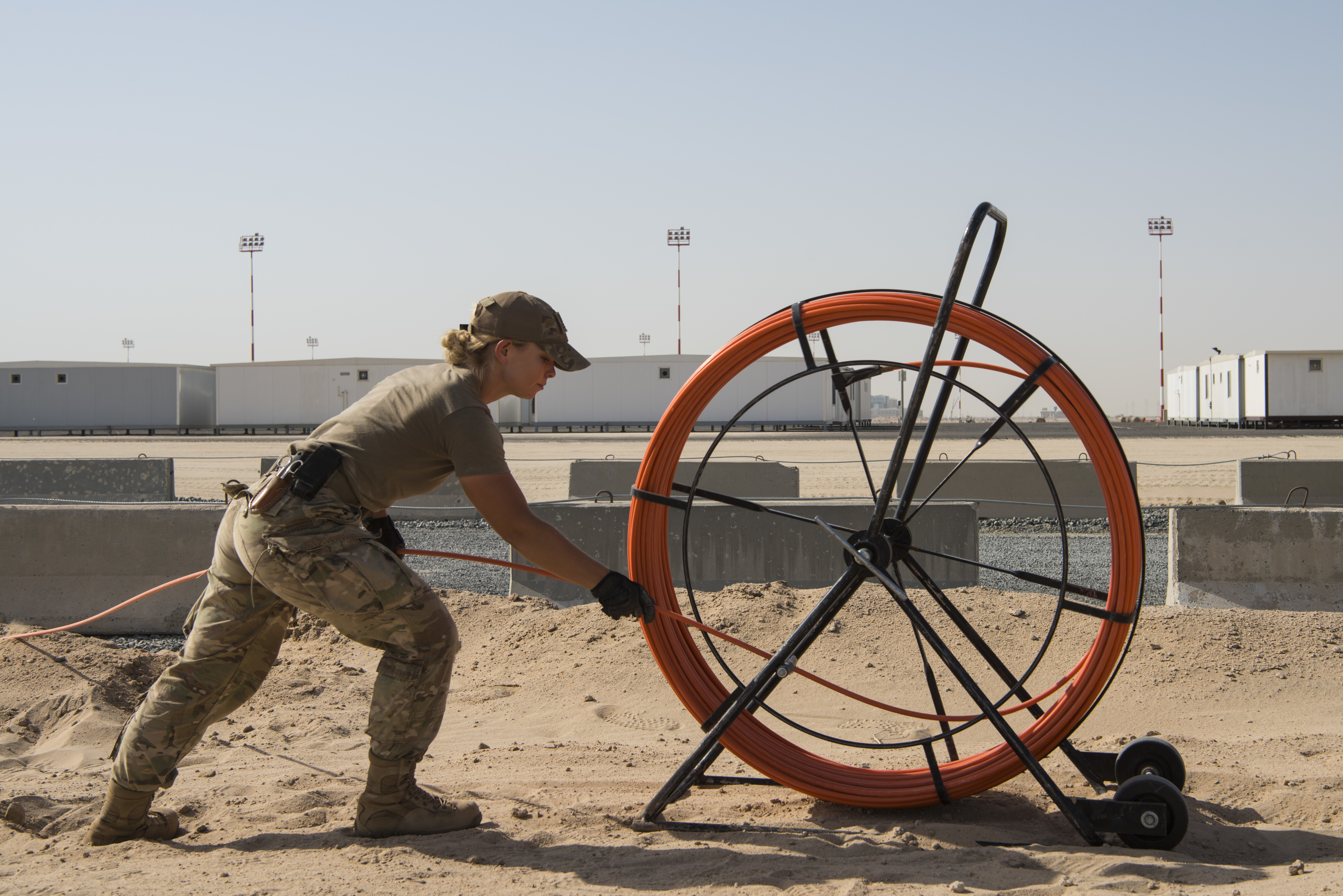 From nothing to something – Cargo City takes shape > Air Combat Command ...