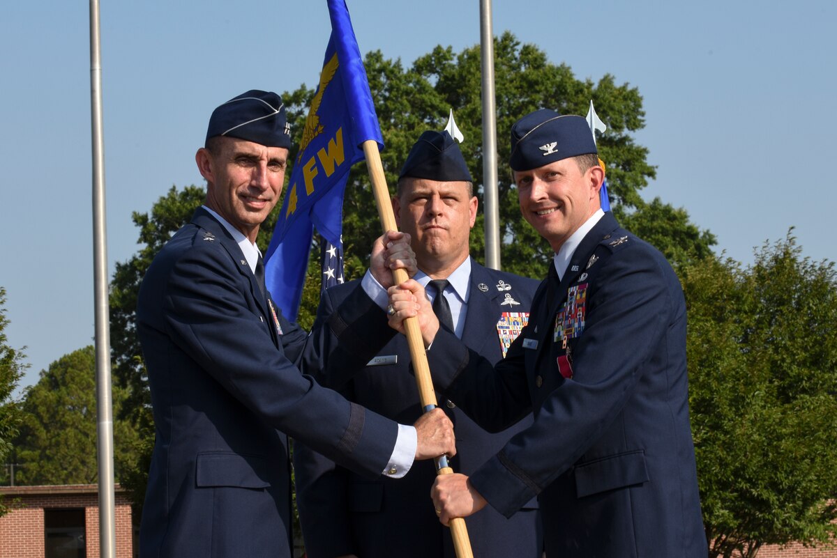 Col. Yates assumes command of 4th FW > Seymour Johnson Air Force Base ...