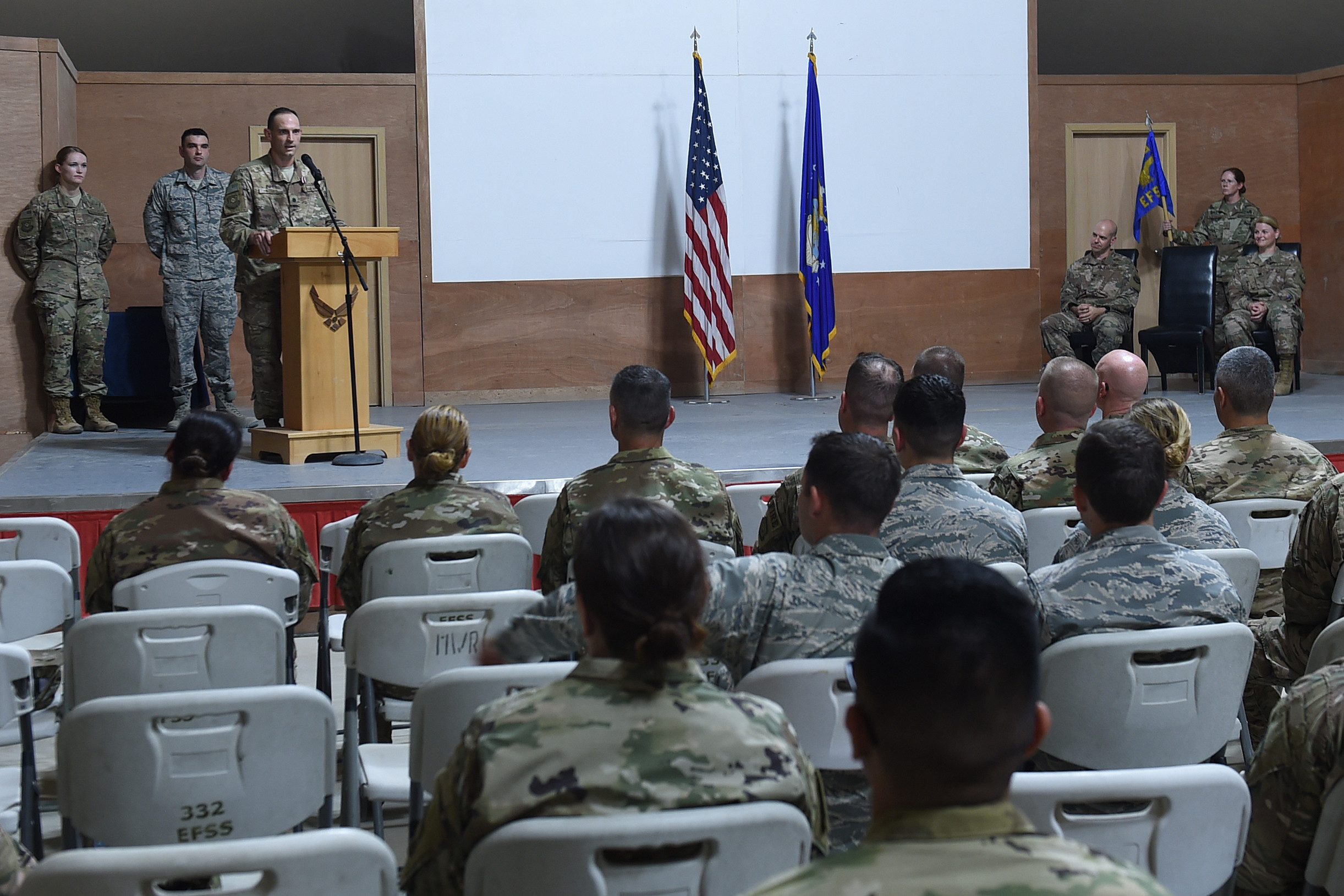 407th EFSS welcomes new commander > U.S. Air Forces Central > News