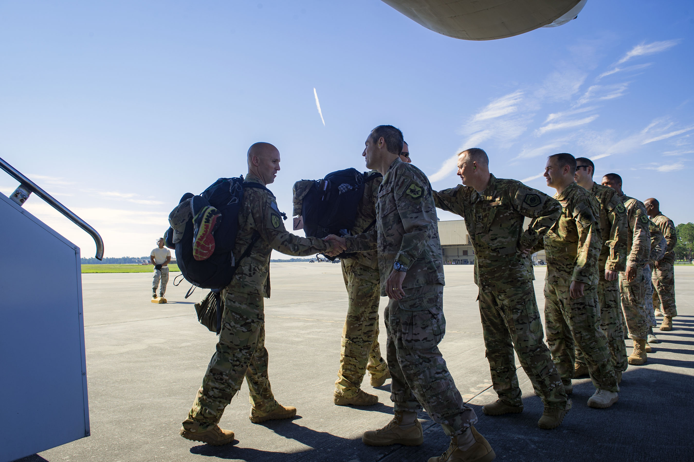 Loved ones welcome back 41st Rescue Squadron