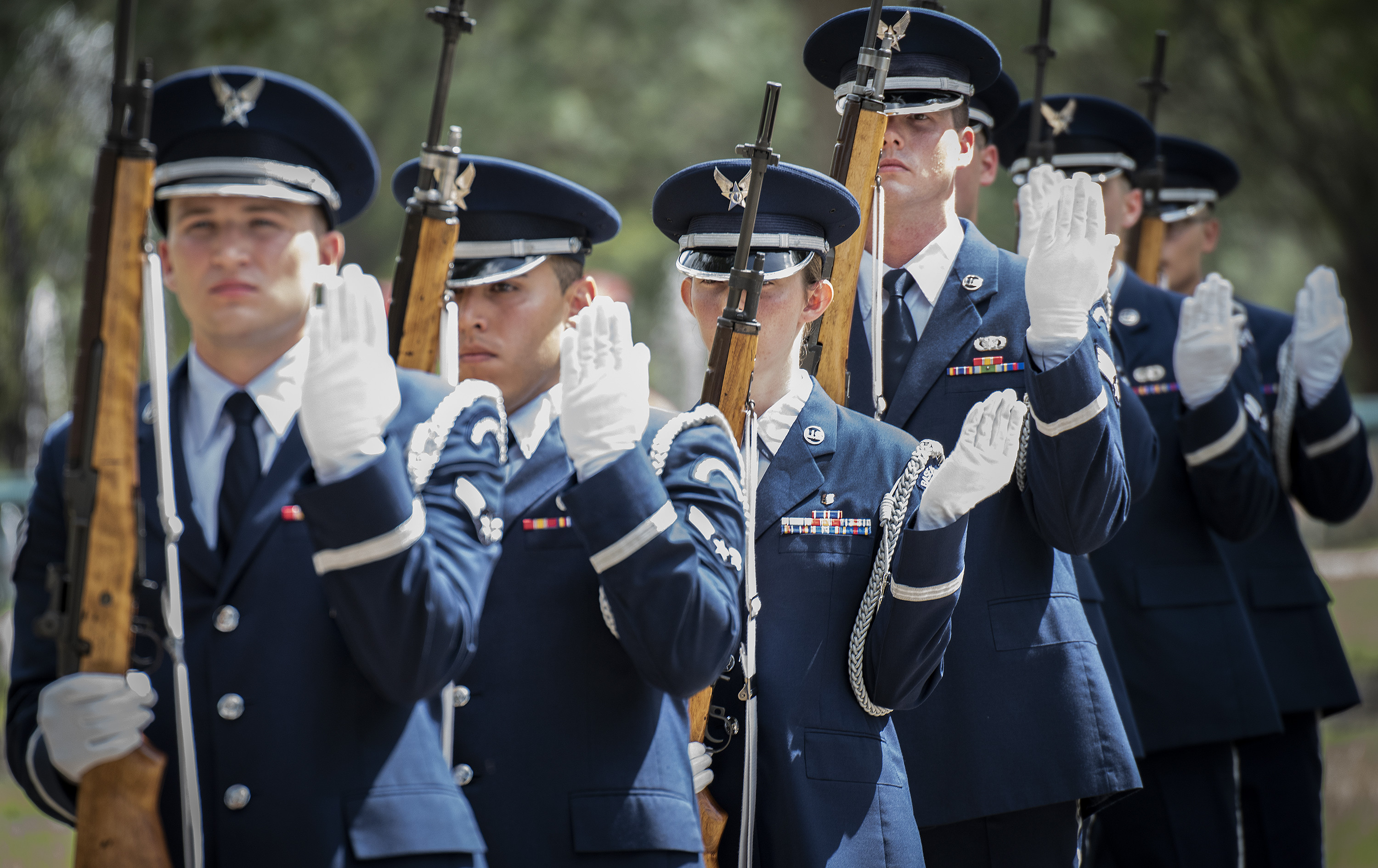 Honor guard graduation July