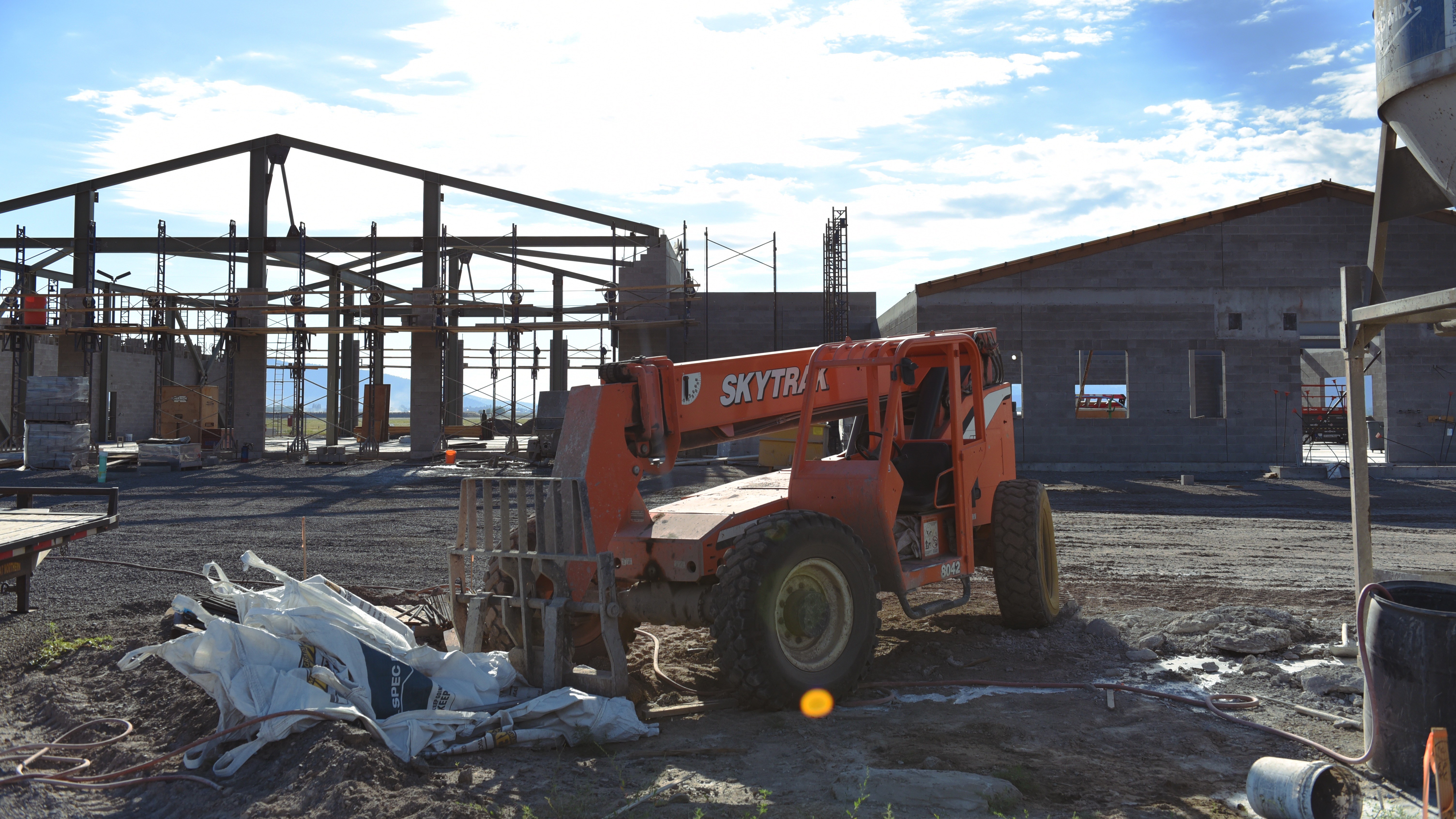 Construction continues on new Kingsley Field Fire Department > 173rd ...