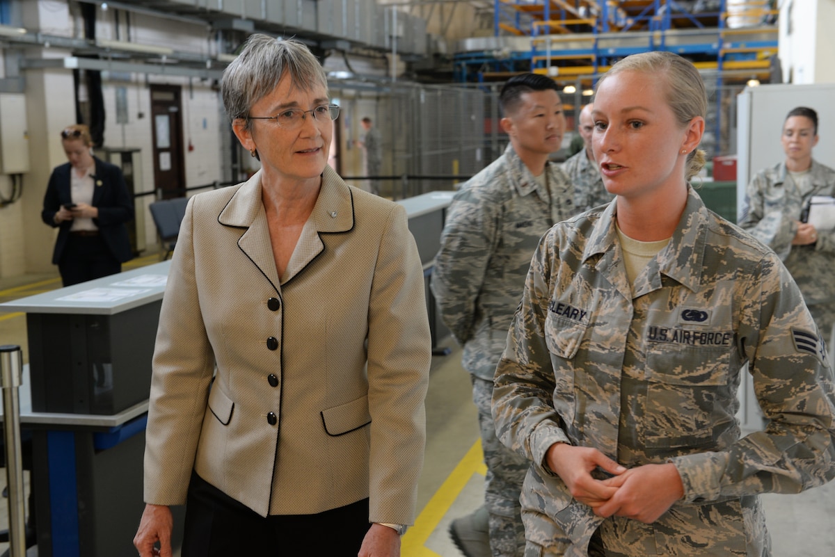 Secretary Wilson returns to RAF Mildenhall, discusses innovation ...
