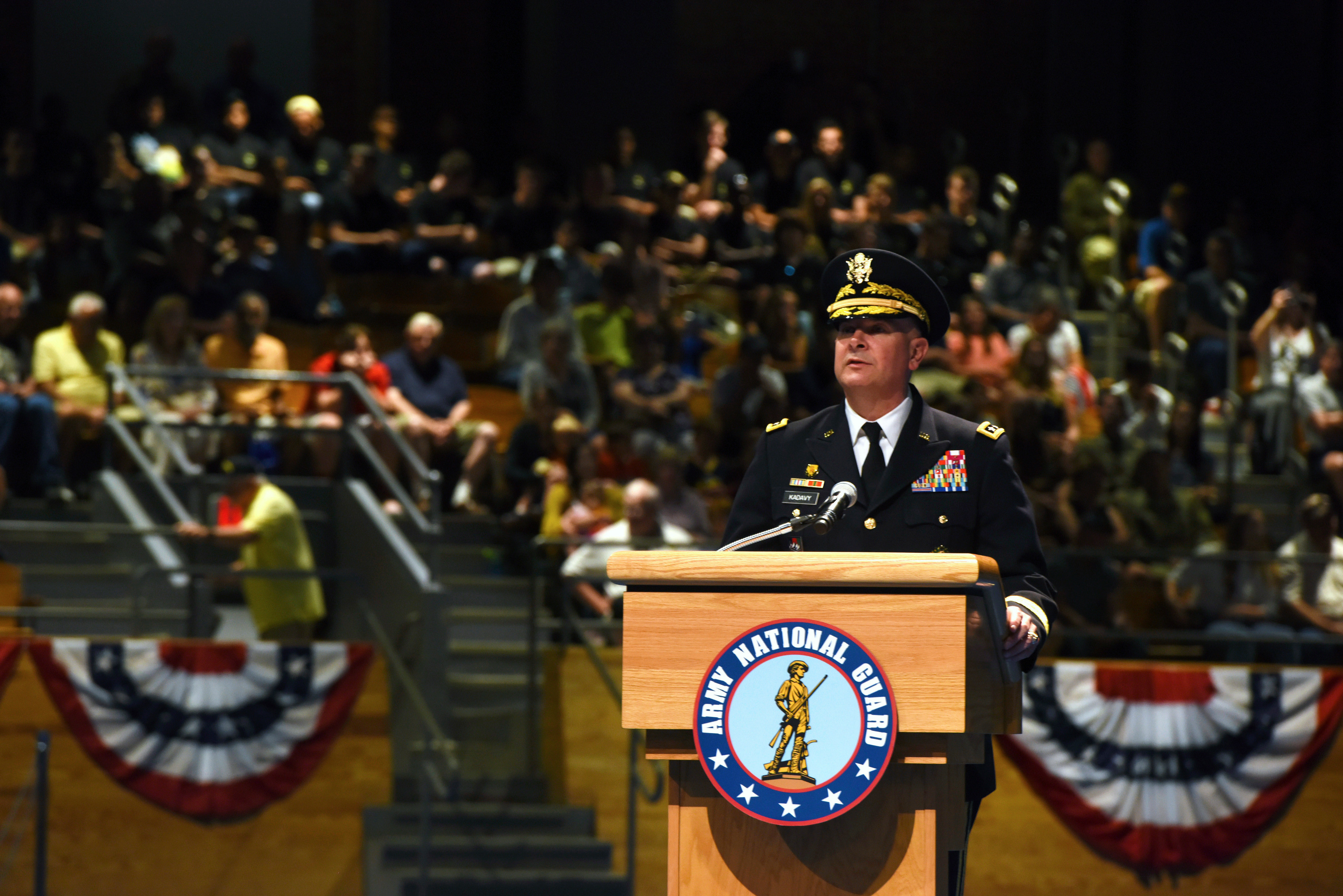 Lt. Gen. Kadavy hosts Twilight Tattoo, recognizes employers > National ...