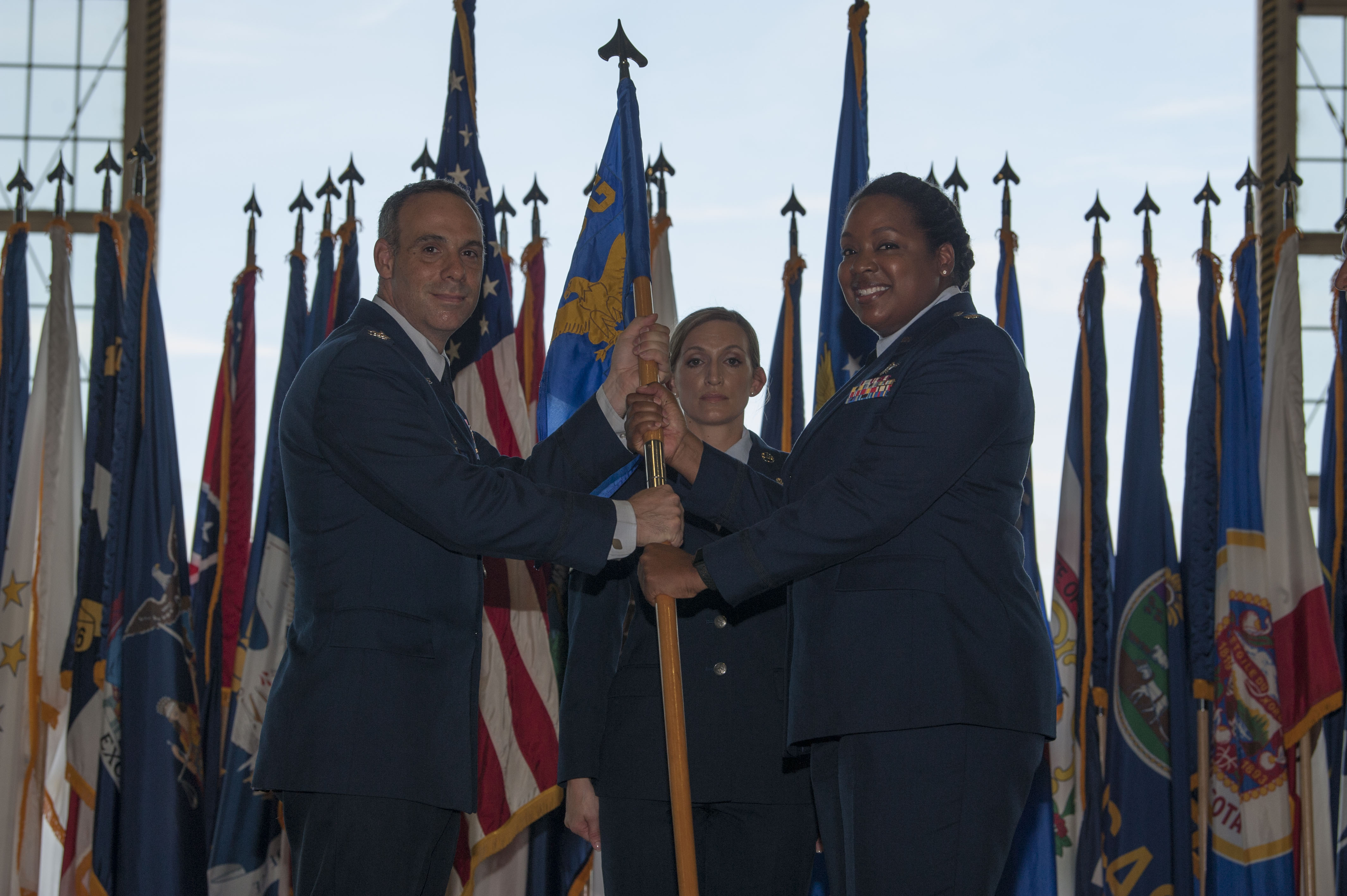 6th Communications Squadron change of command