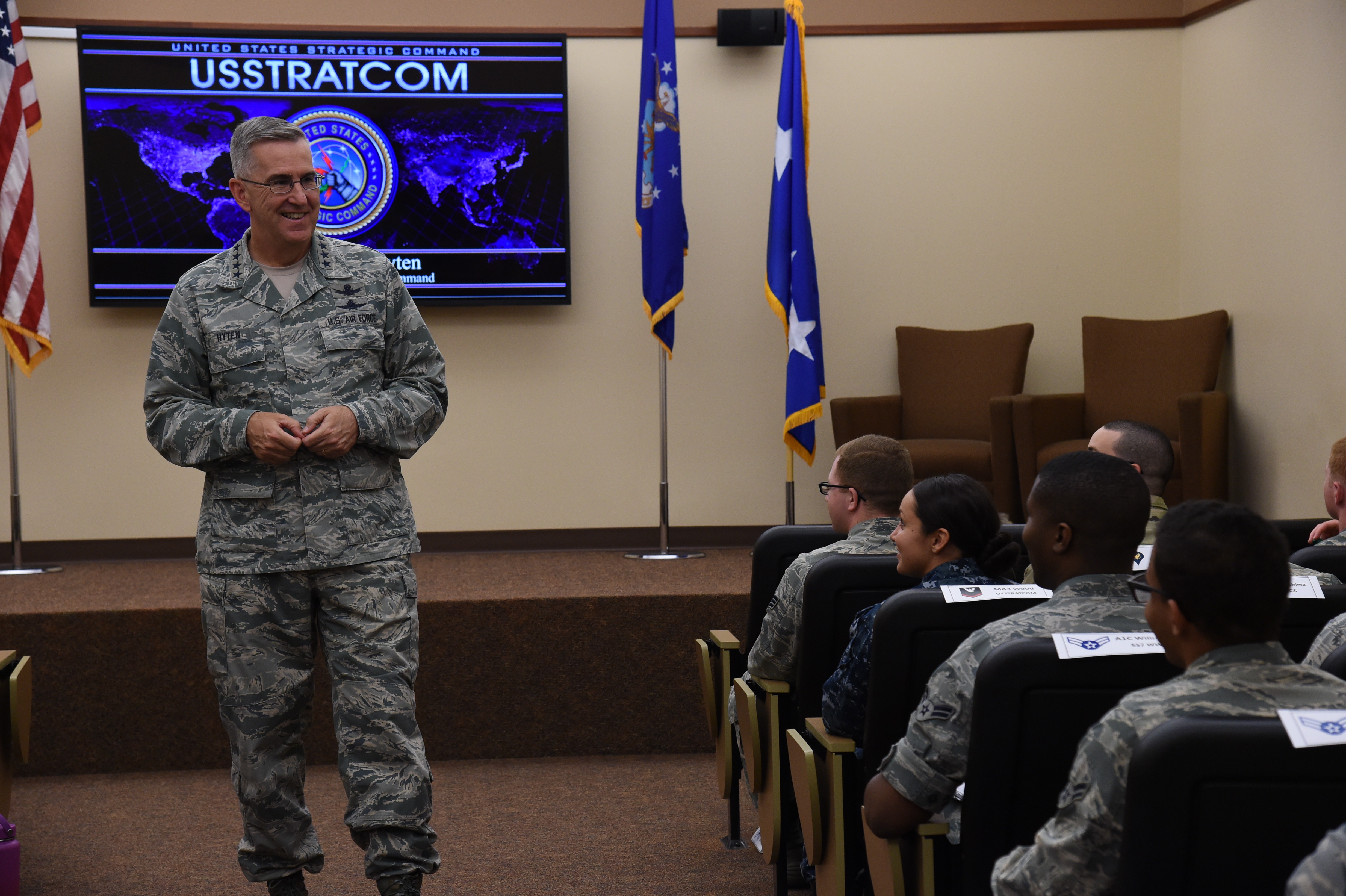 USSTRATCOM leaders host inaugural Junior Enlisted Professional ...