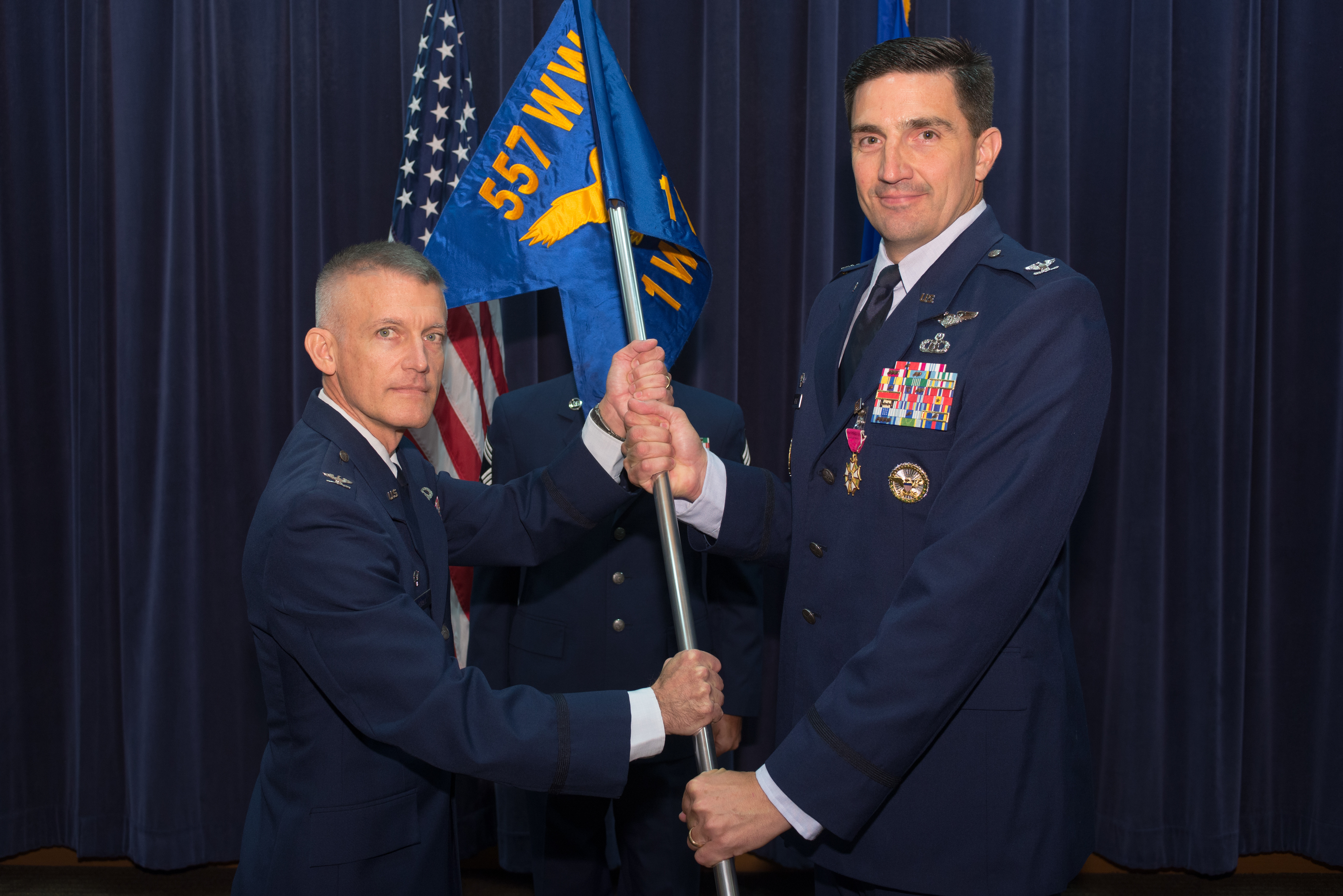1st WXG holds change of command > 557th Weather Wing > Article Display