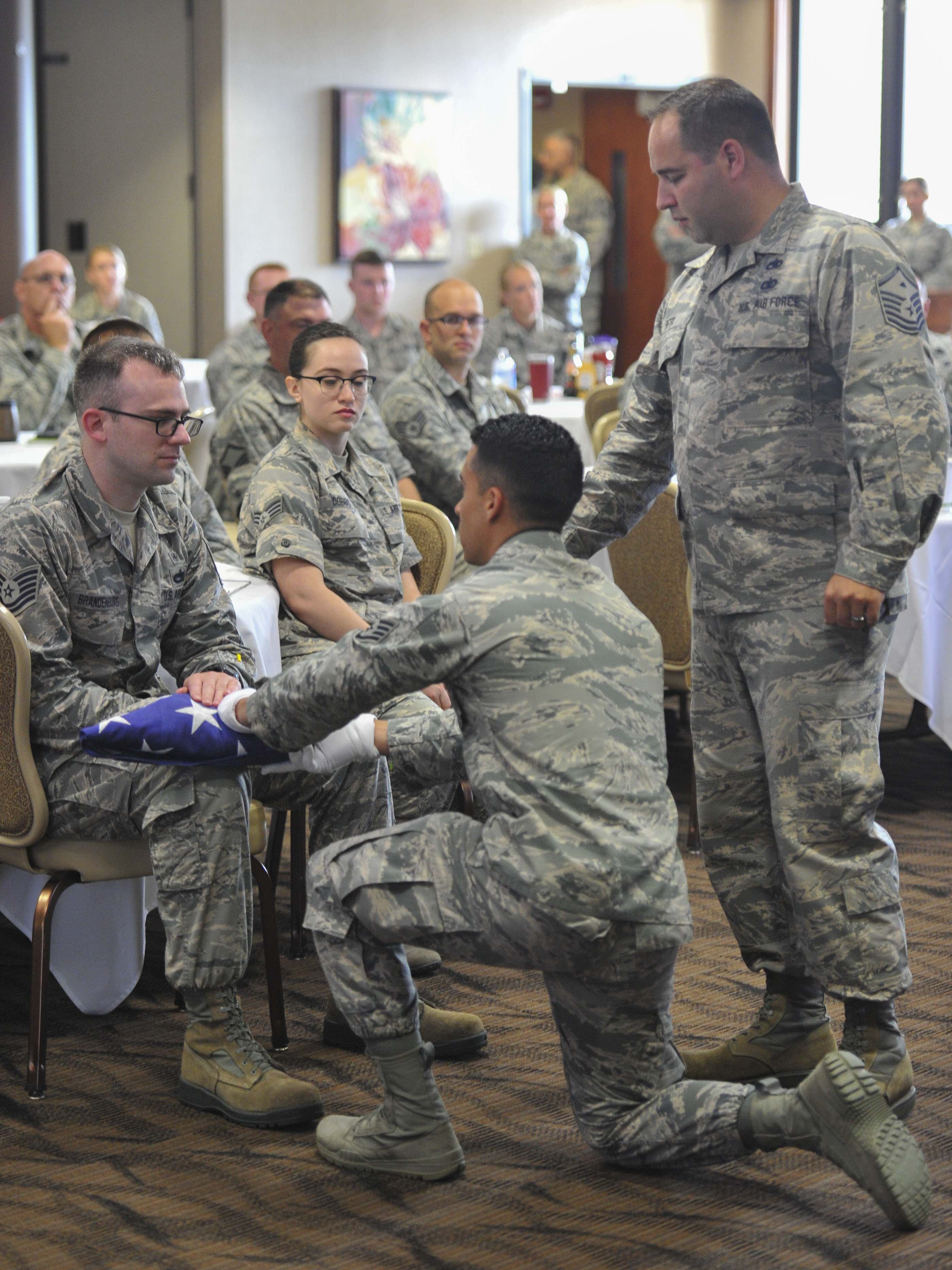 Reserve and Guard team up for honors demo