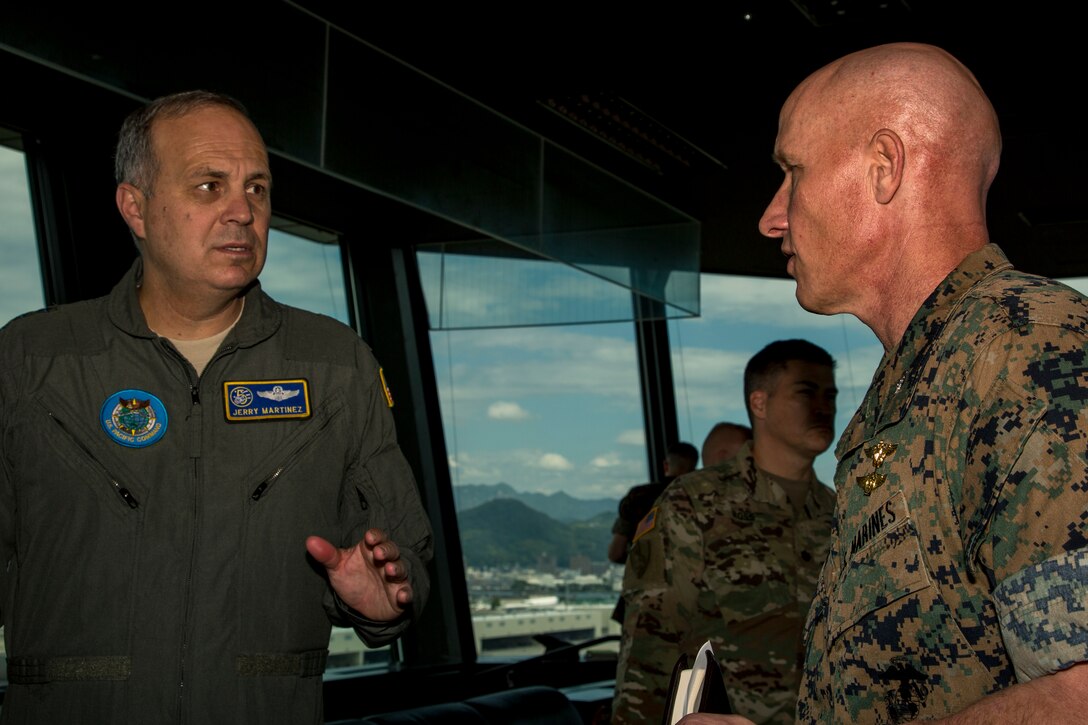 USINDOPACOM, USFJ leadership tour Iwakuni