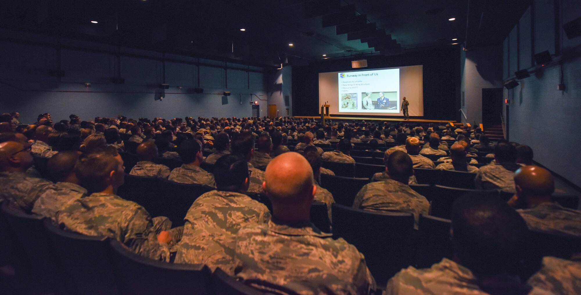 355th Fighter Wing Commander hosts final all call > Davis-Monthan Air ...