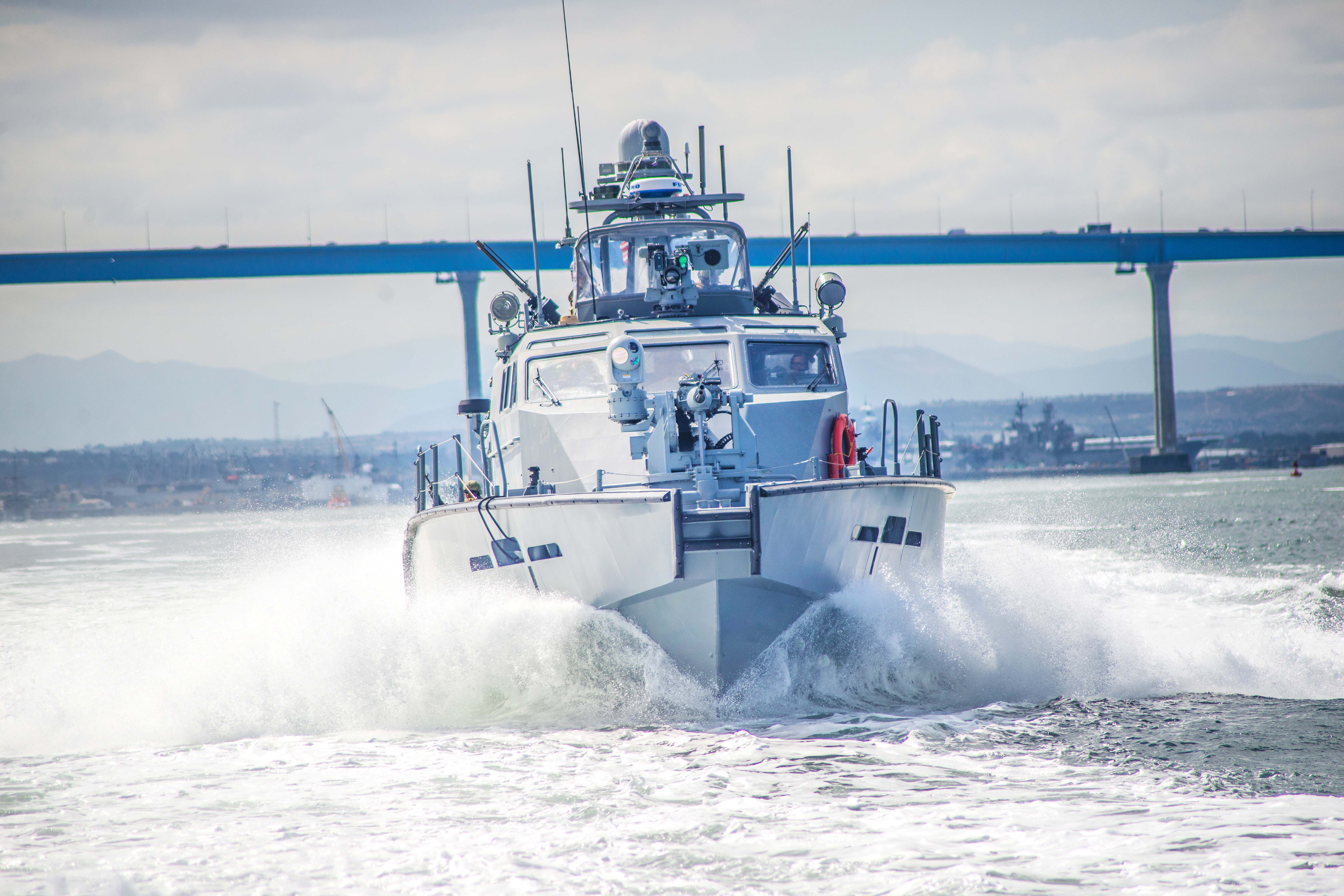 Maneuvering Patrol Boat | U.S. Department of War