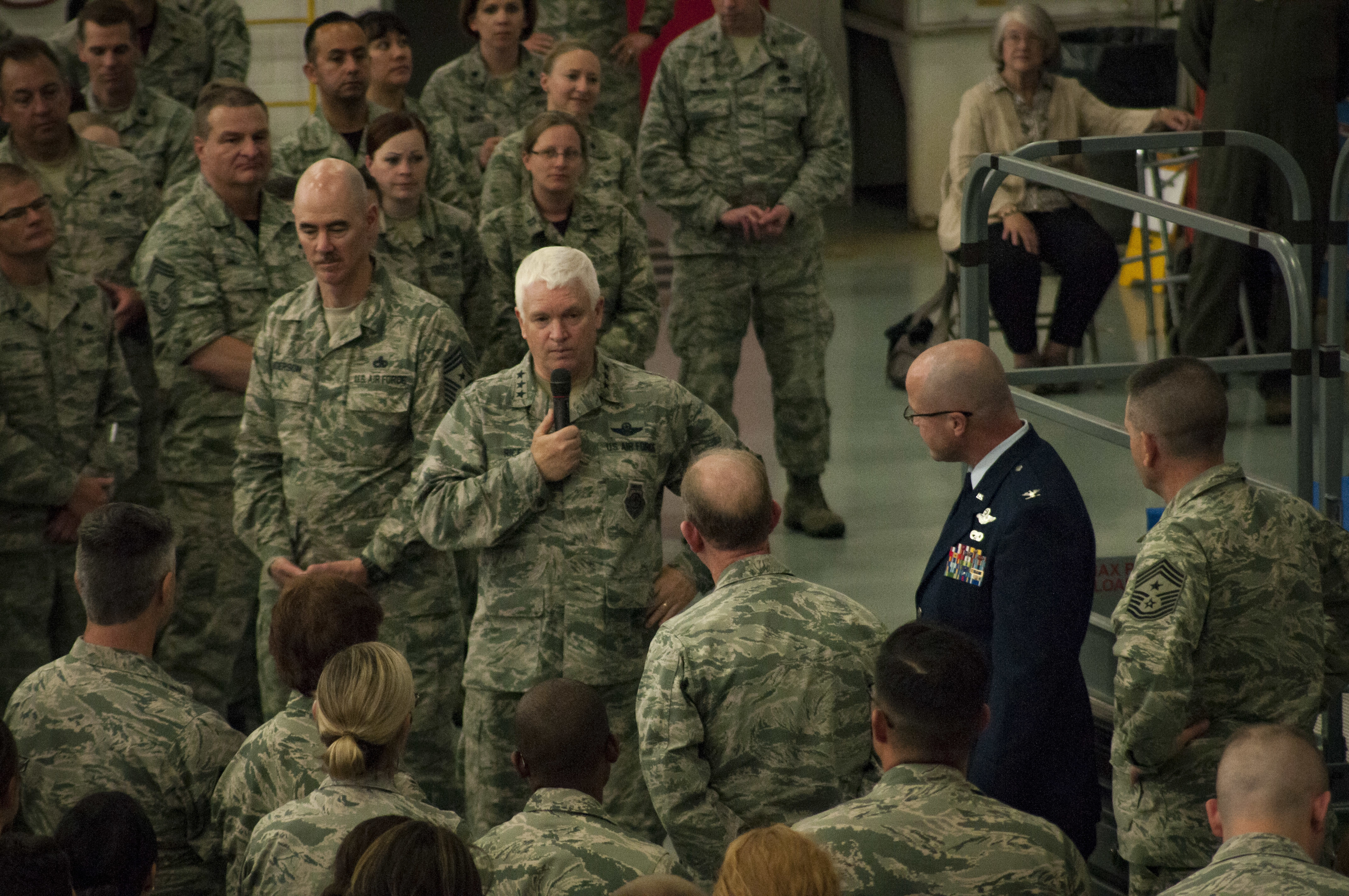 ANG director and senior enlisted leader visit 128 ARW in Wisconsin ...