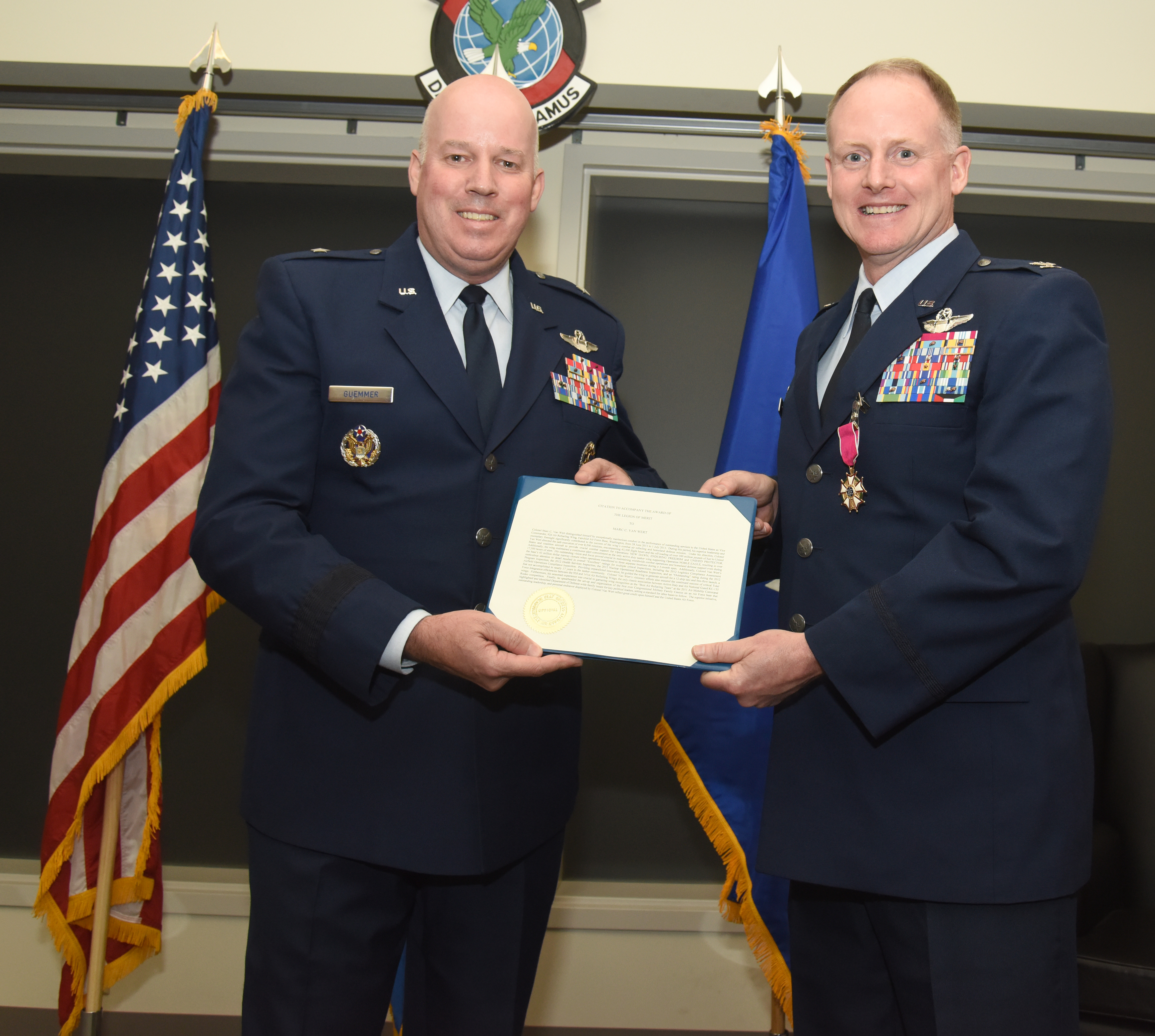 Former Fairchild vice wing commander retires > Fairchild Air Force Base ...
