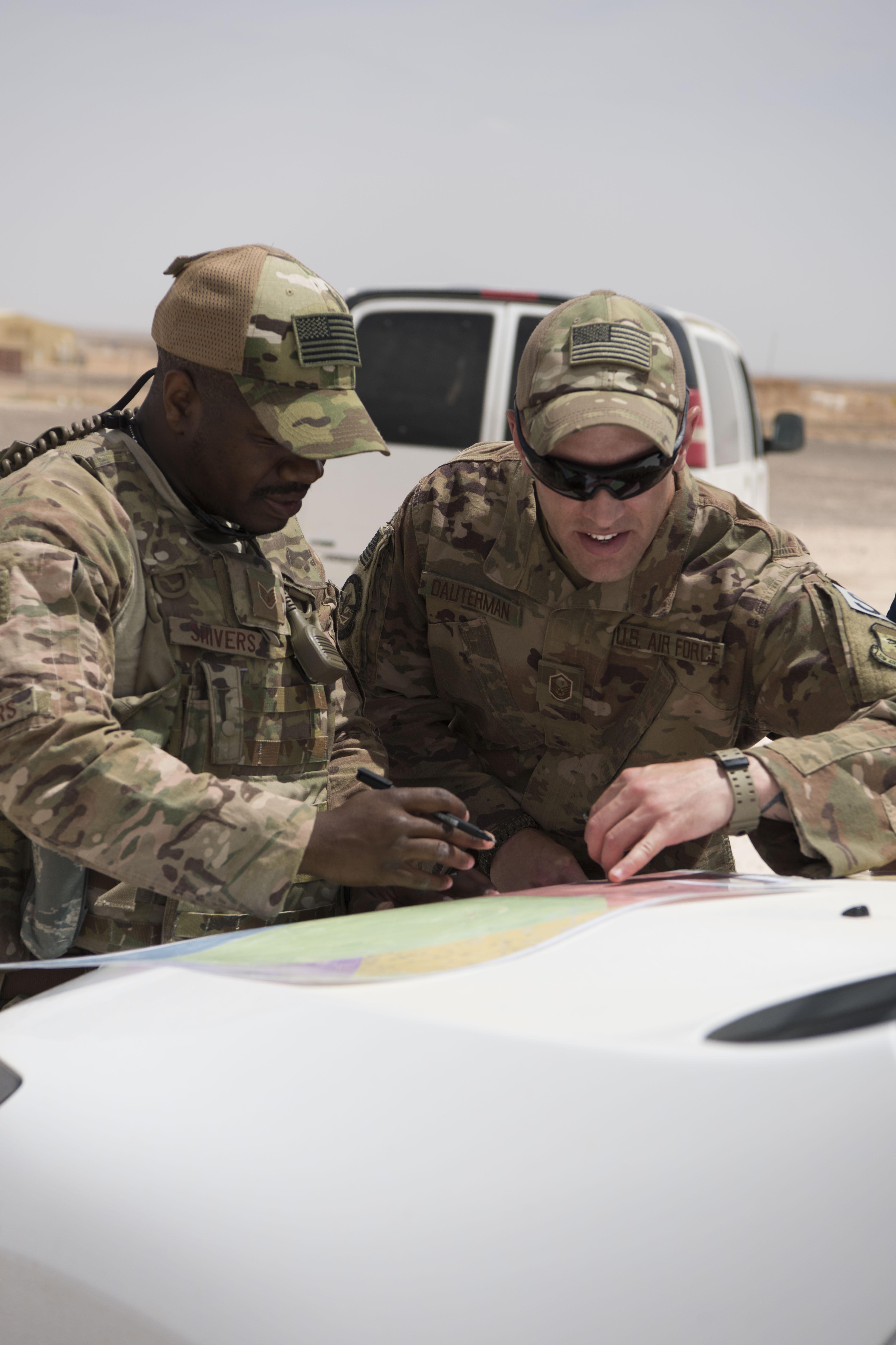 IED exercise helps keep 332nd AEW combat ready