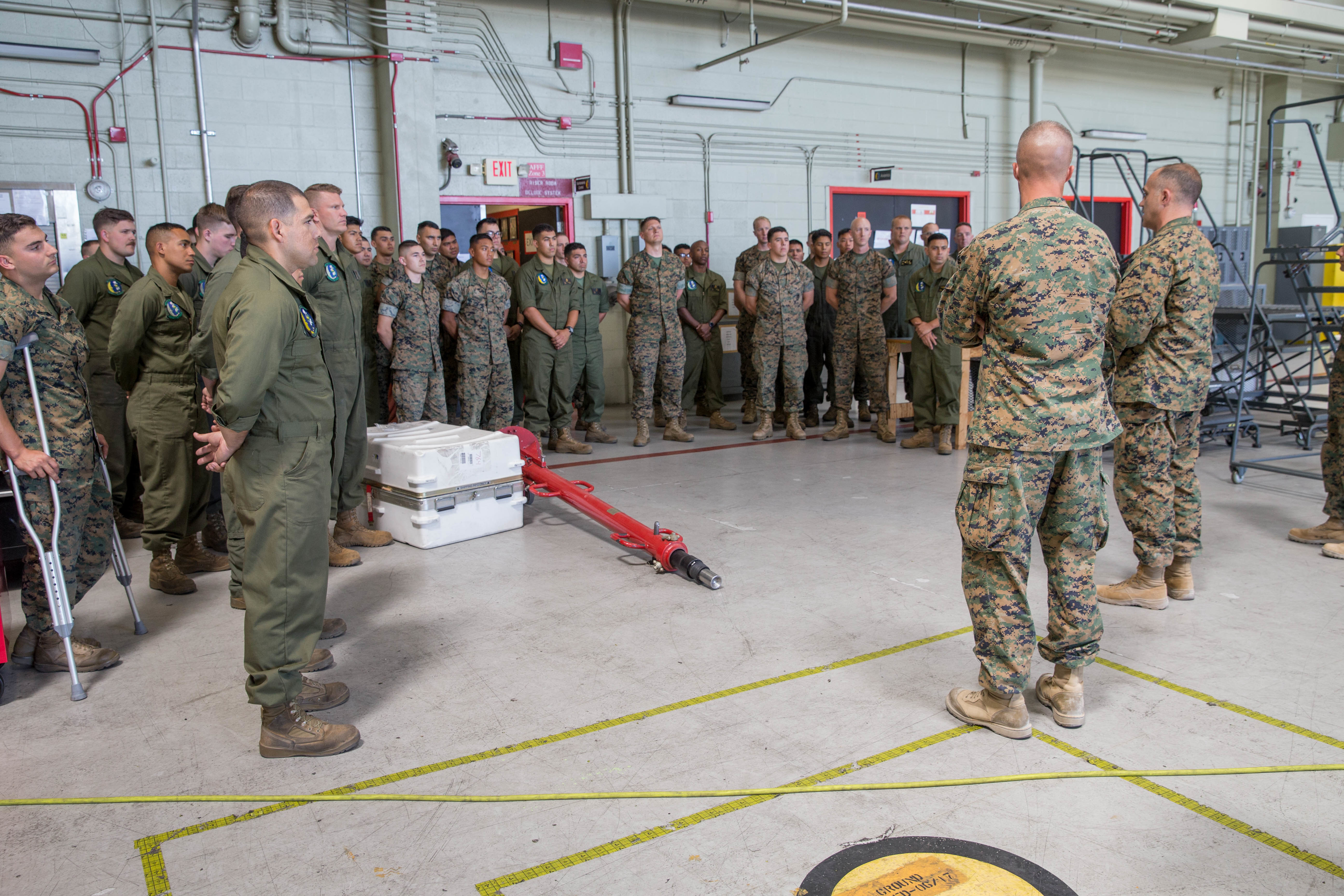 Marine Air Ground Task Force 23 senior leaders visit Marines with ...