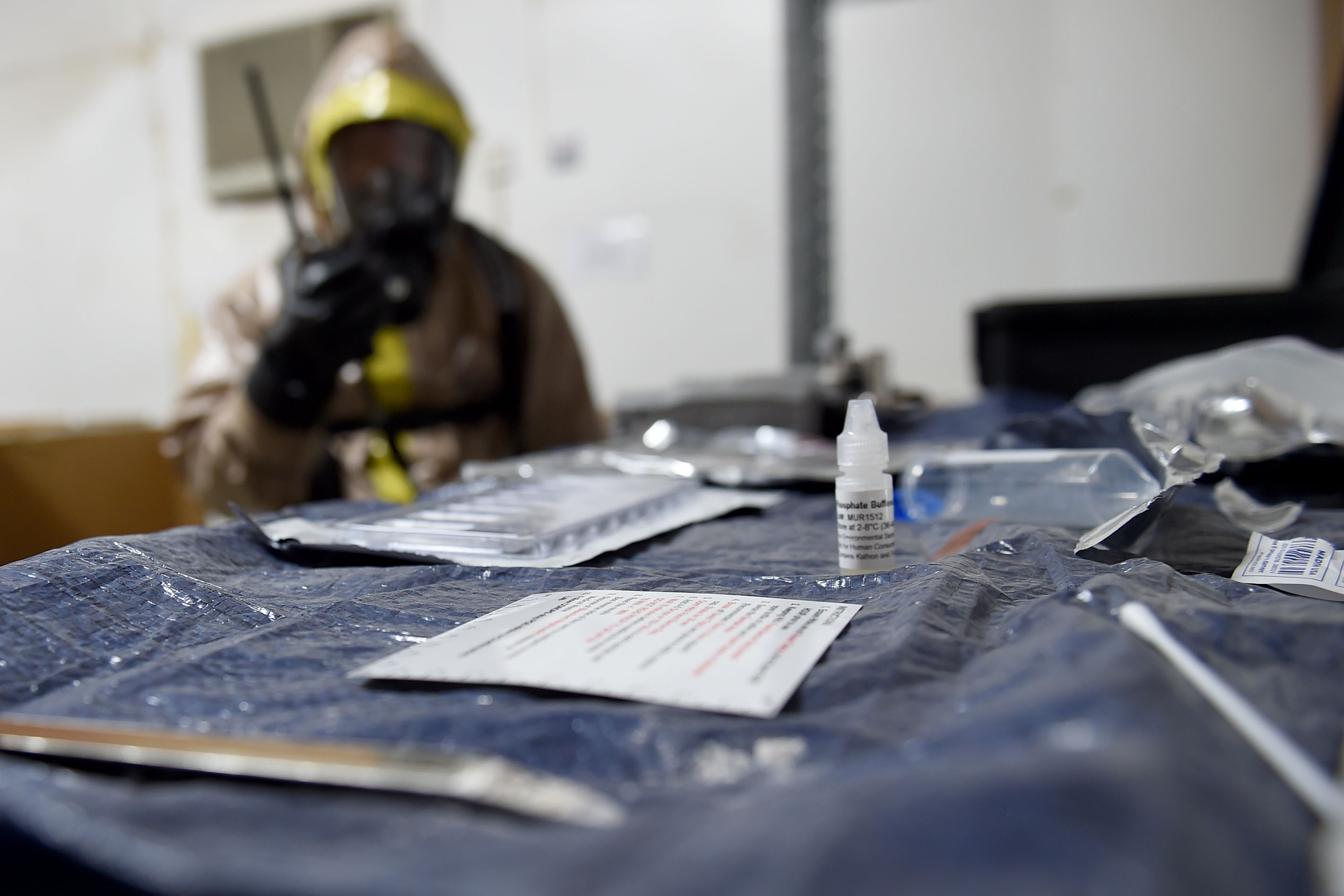 Emergency management responds to simulated chemical threat > U.S. Air ...