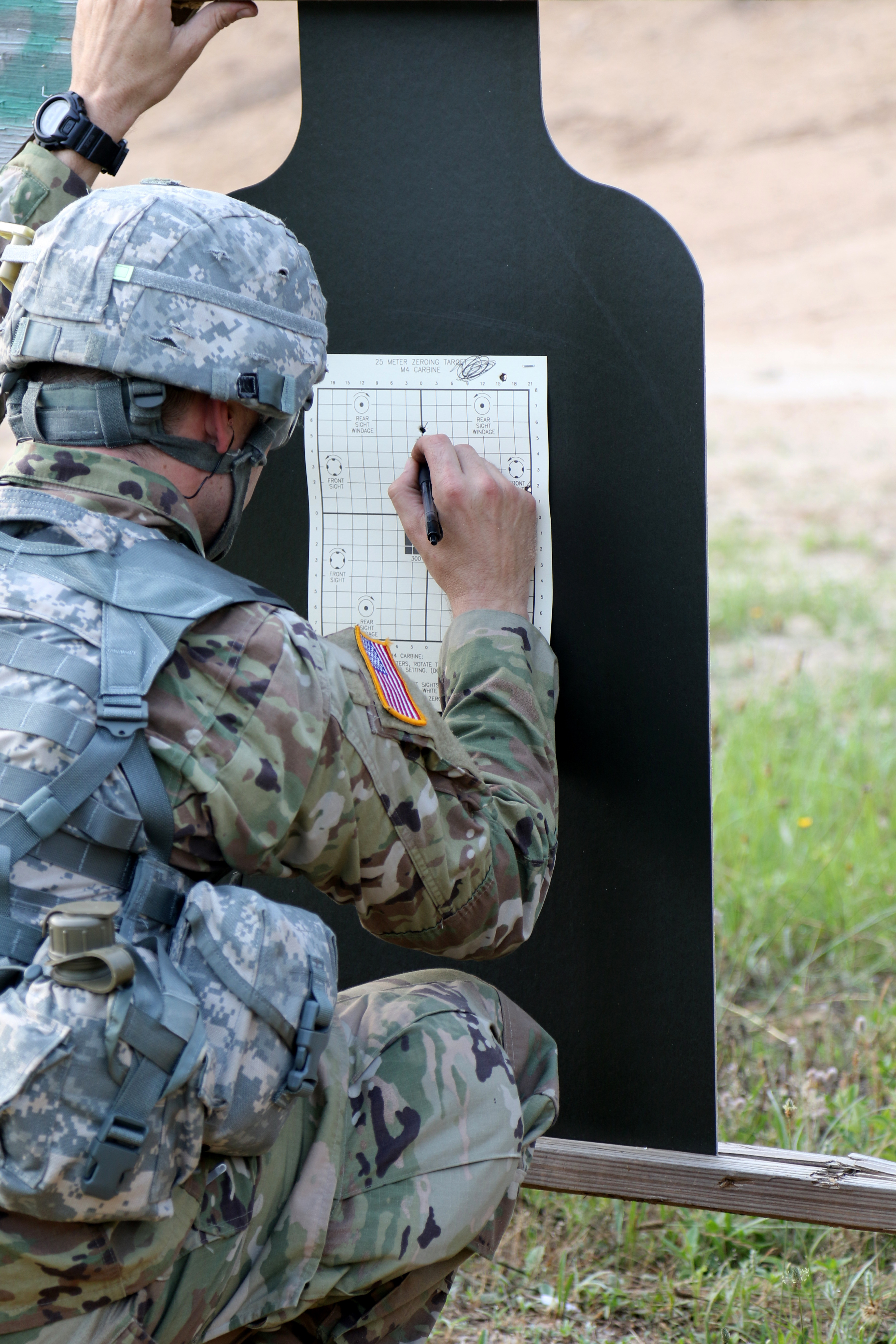 2018 Army Reserve Best Warrior: EIC match