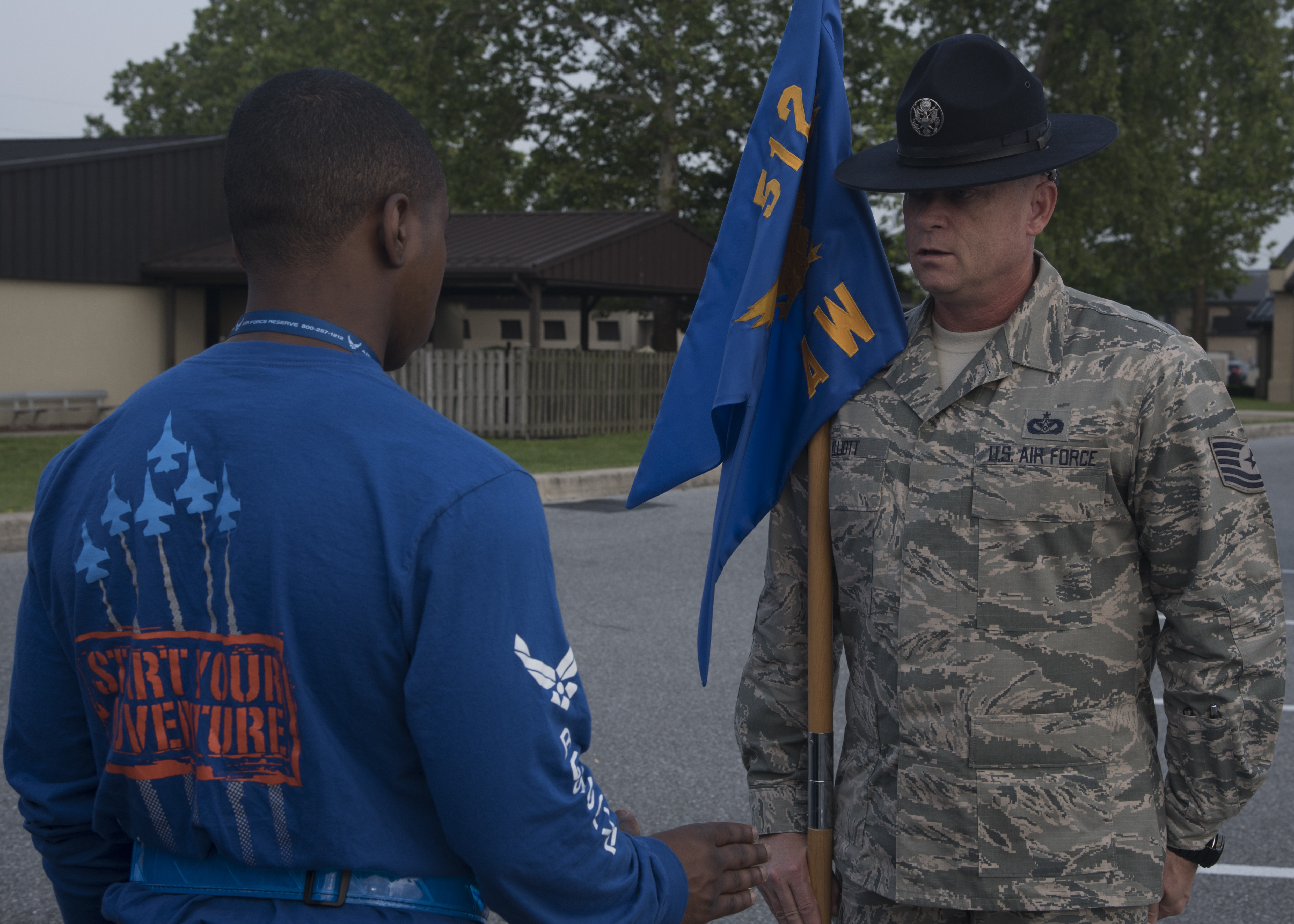Liberty Wing embraces unique recruitment visit > 512th Airlift Wing ...