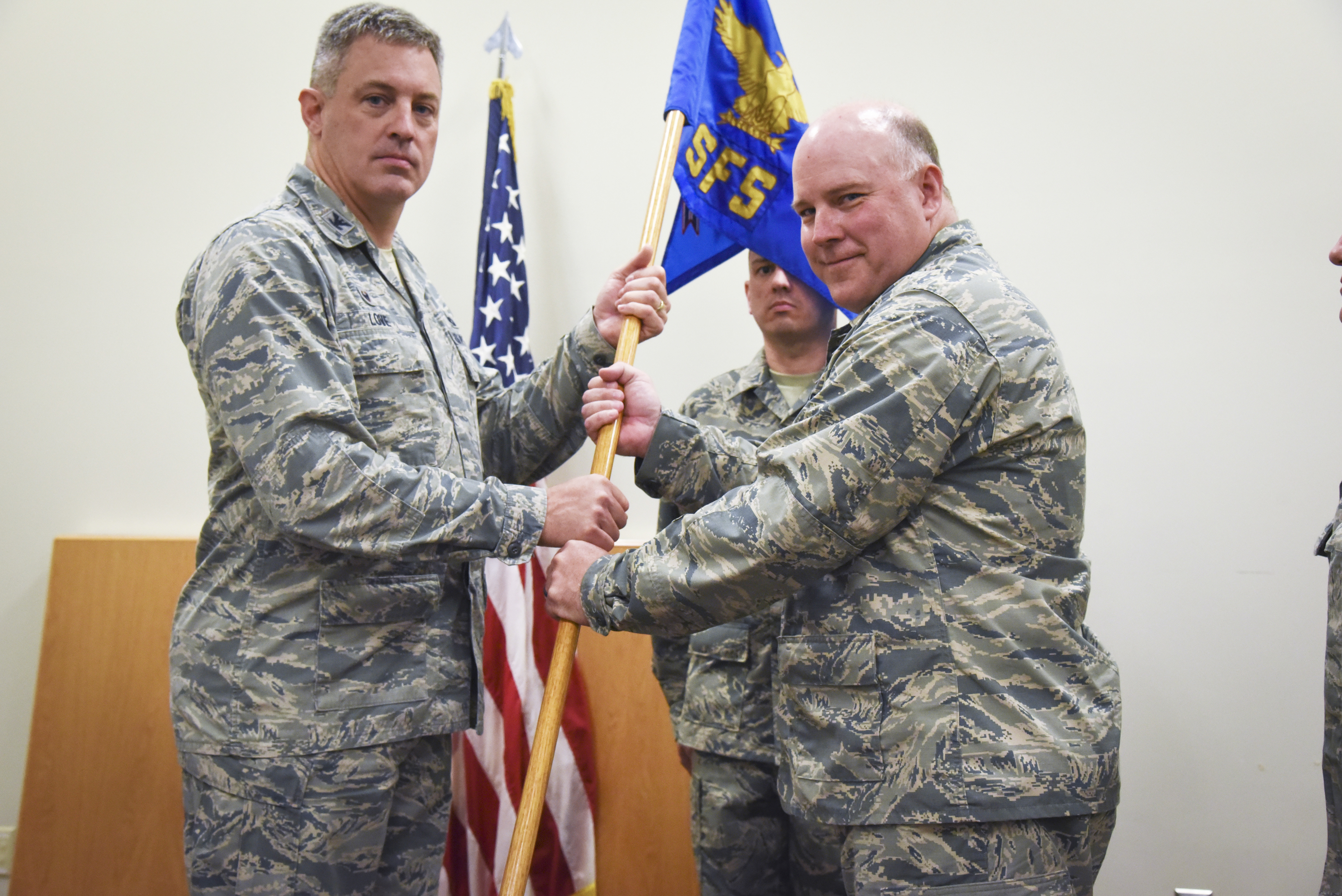 Security Forces Squadron Conducts Change of Command Ceremony