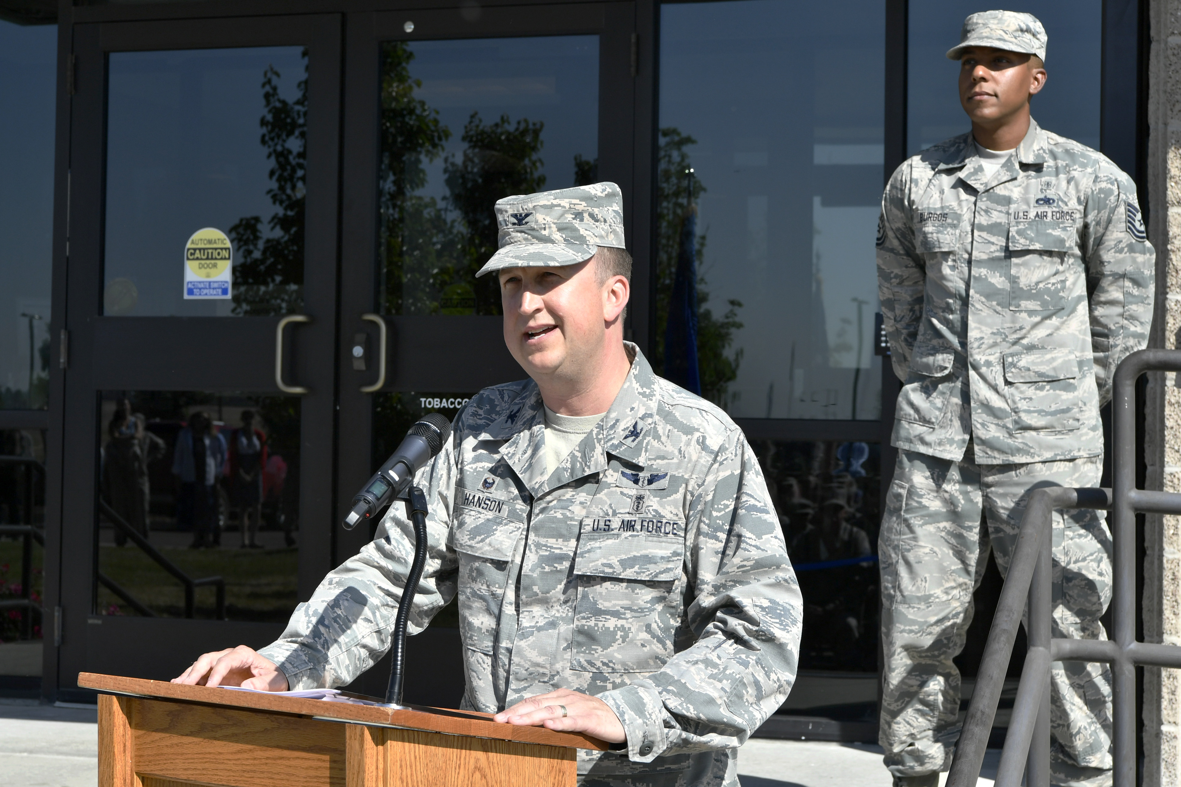 460th MDG celebrates massing of medics completion > Buckley Space Force ...