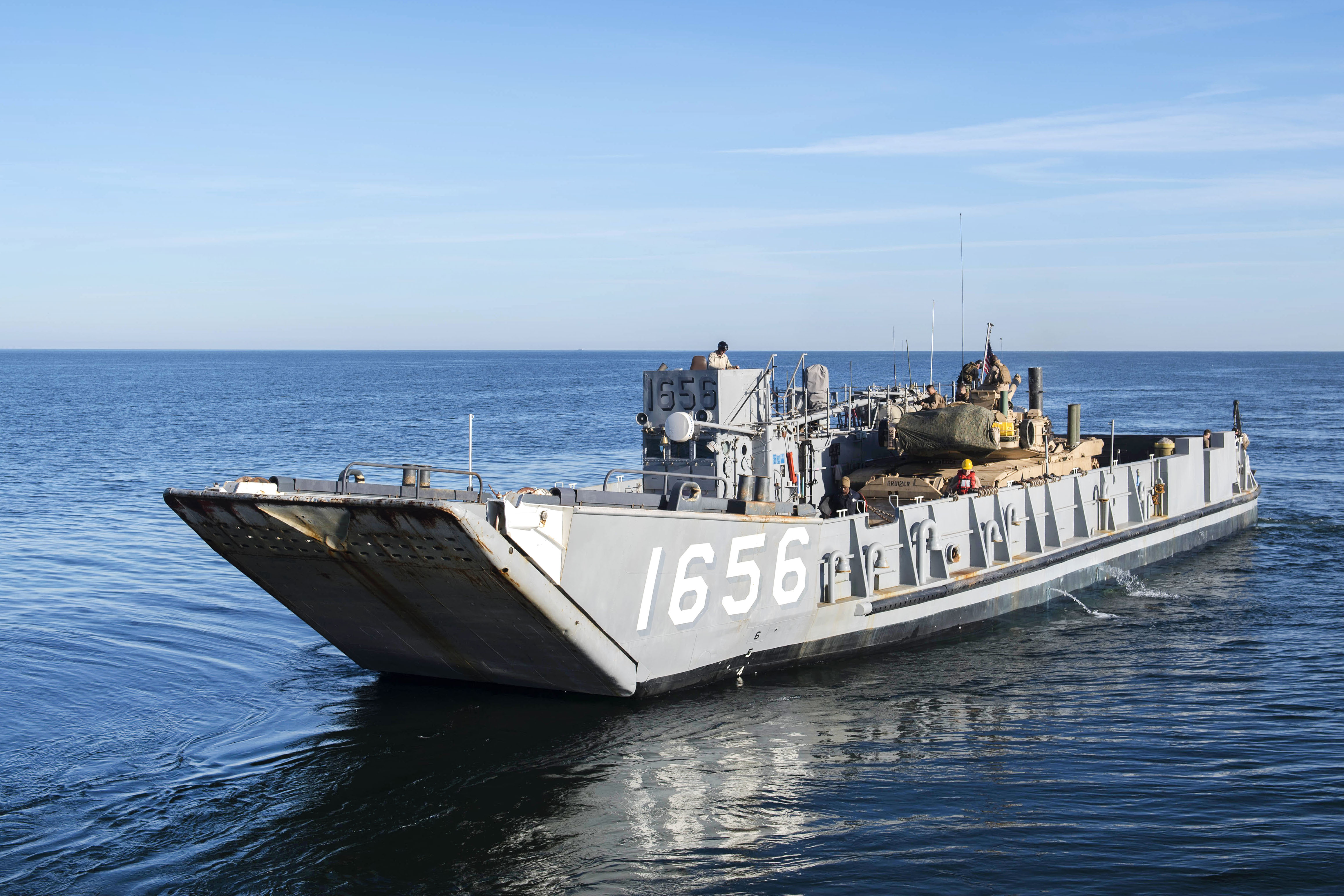 Landing Craft Departure