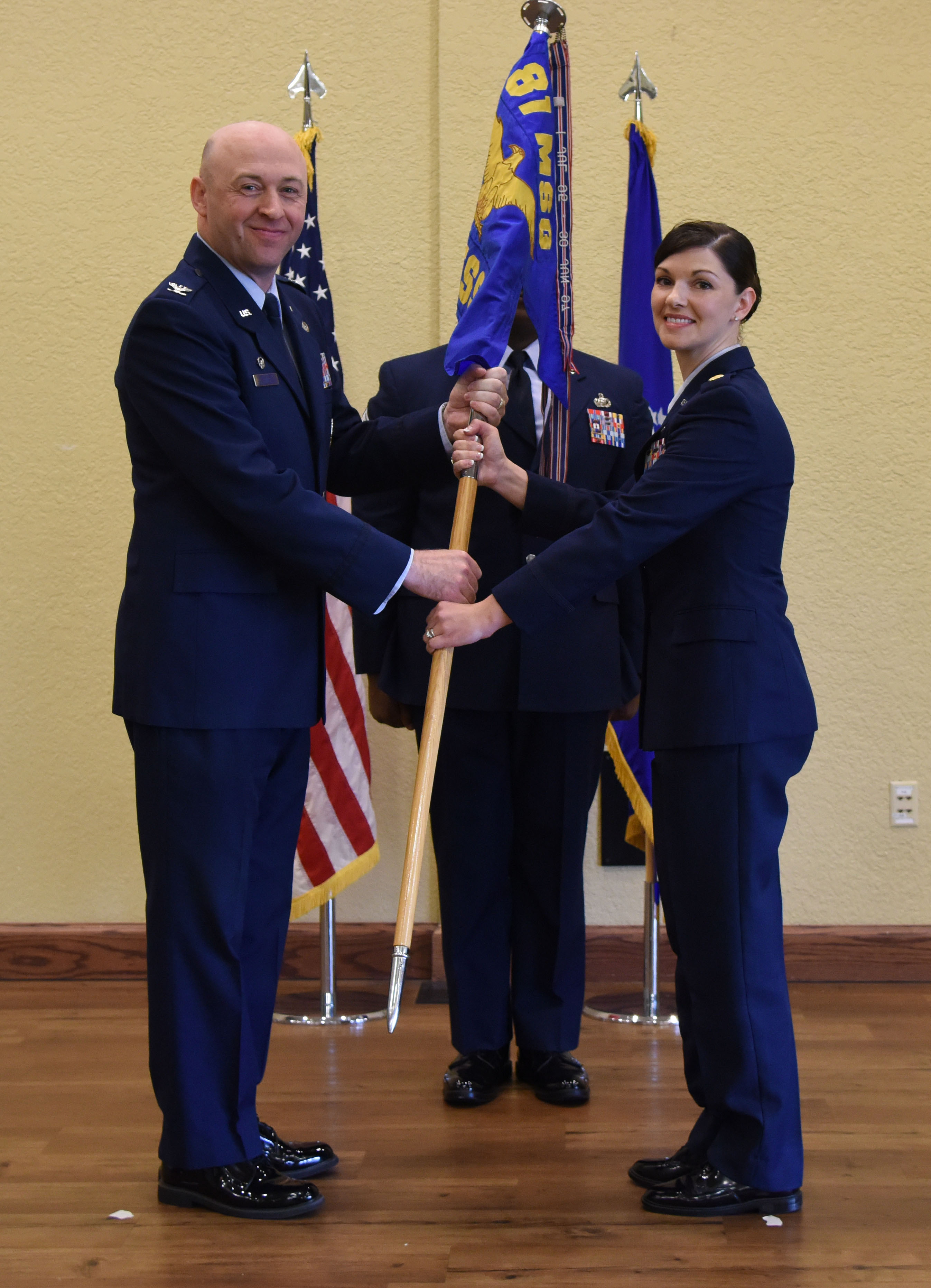 81st FSS welcomes new commander > Keesler Air Force Base > Article Display