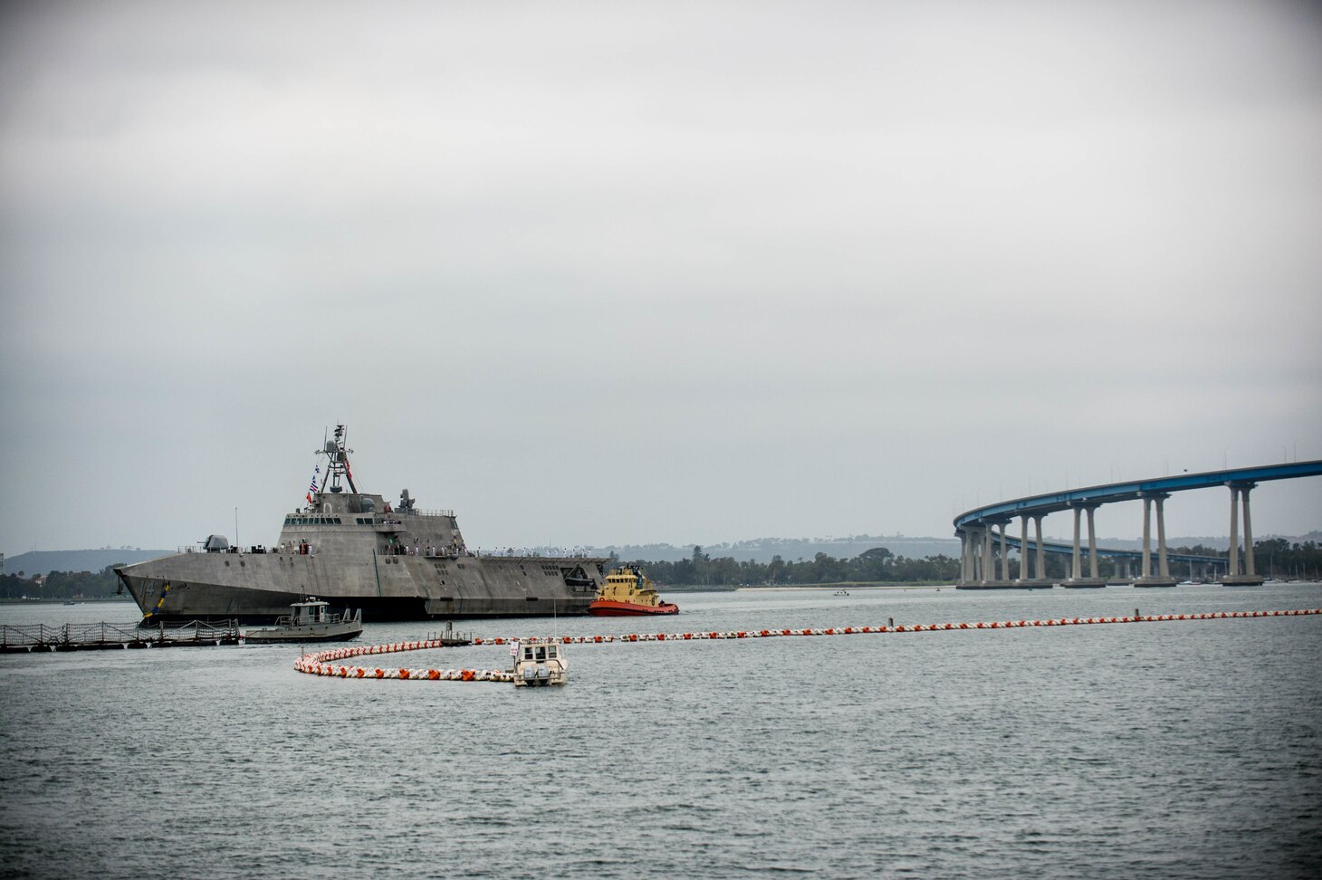 Navy's Newest Littoral Combat Ship USS Manchester Arrives in San Diego ...