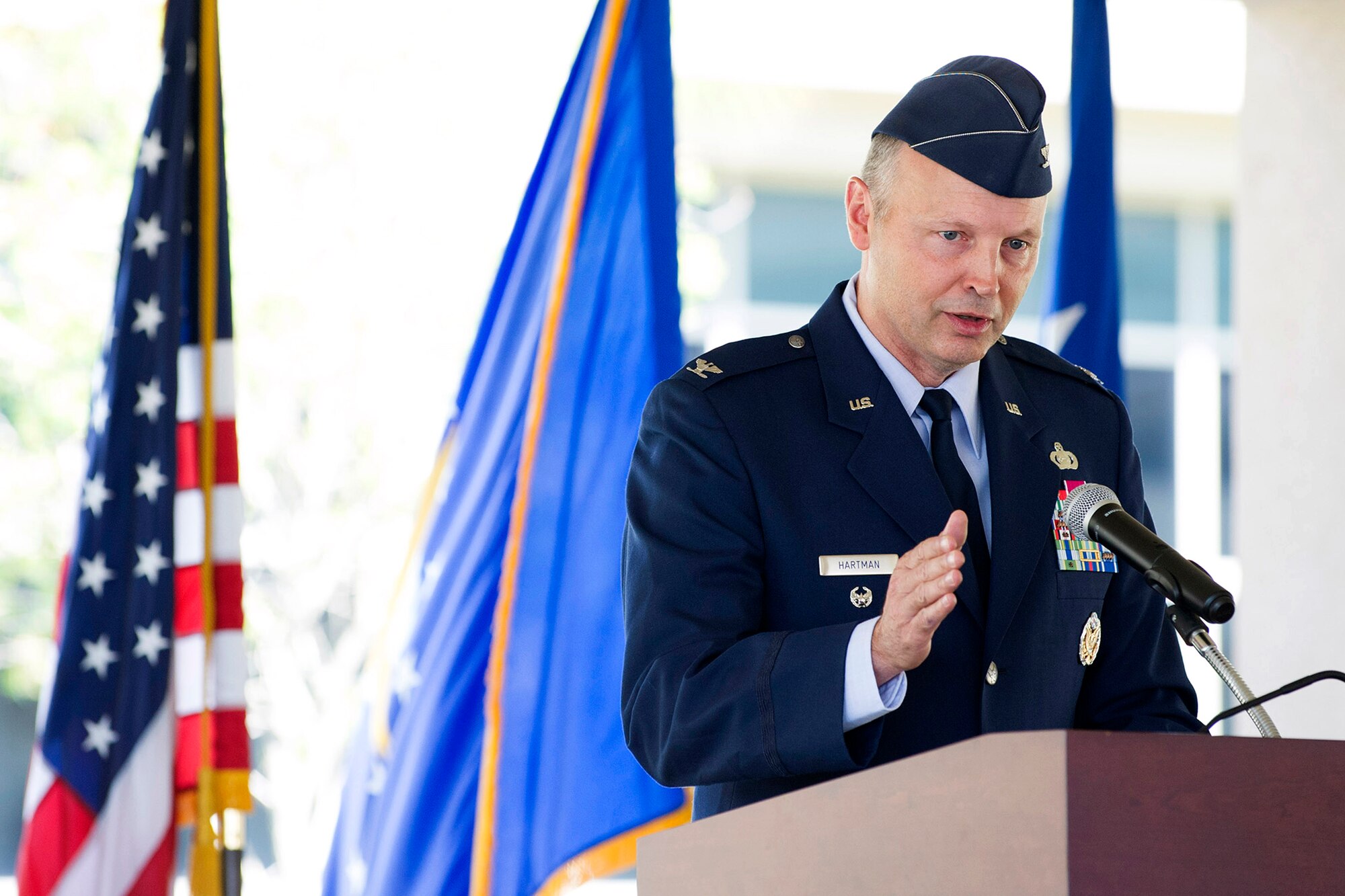 New commander inherits newly-structured Air Force organization ...