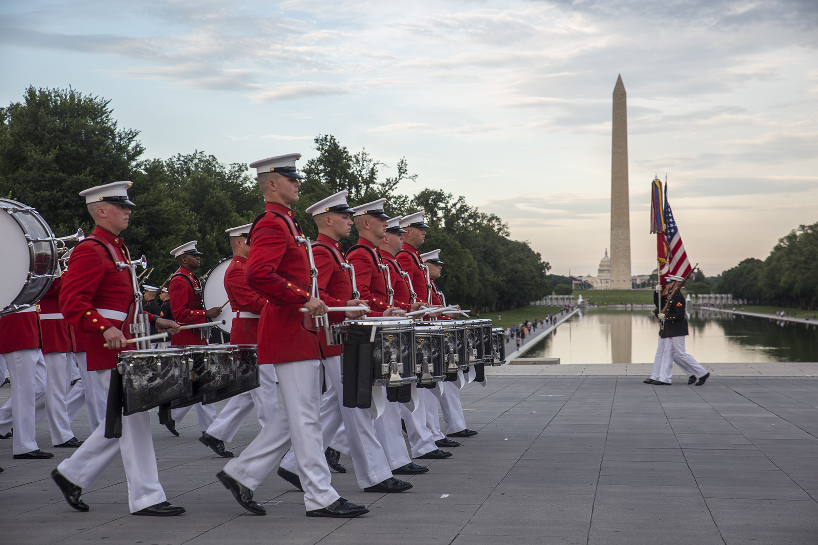 Marine Barracks Washington D.C. Sunset Parade 06.19.2018
