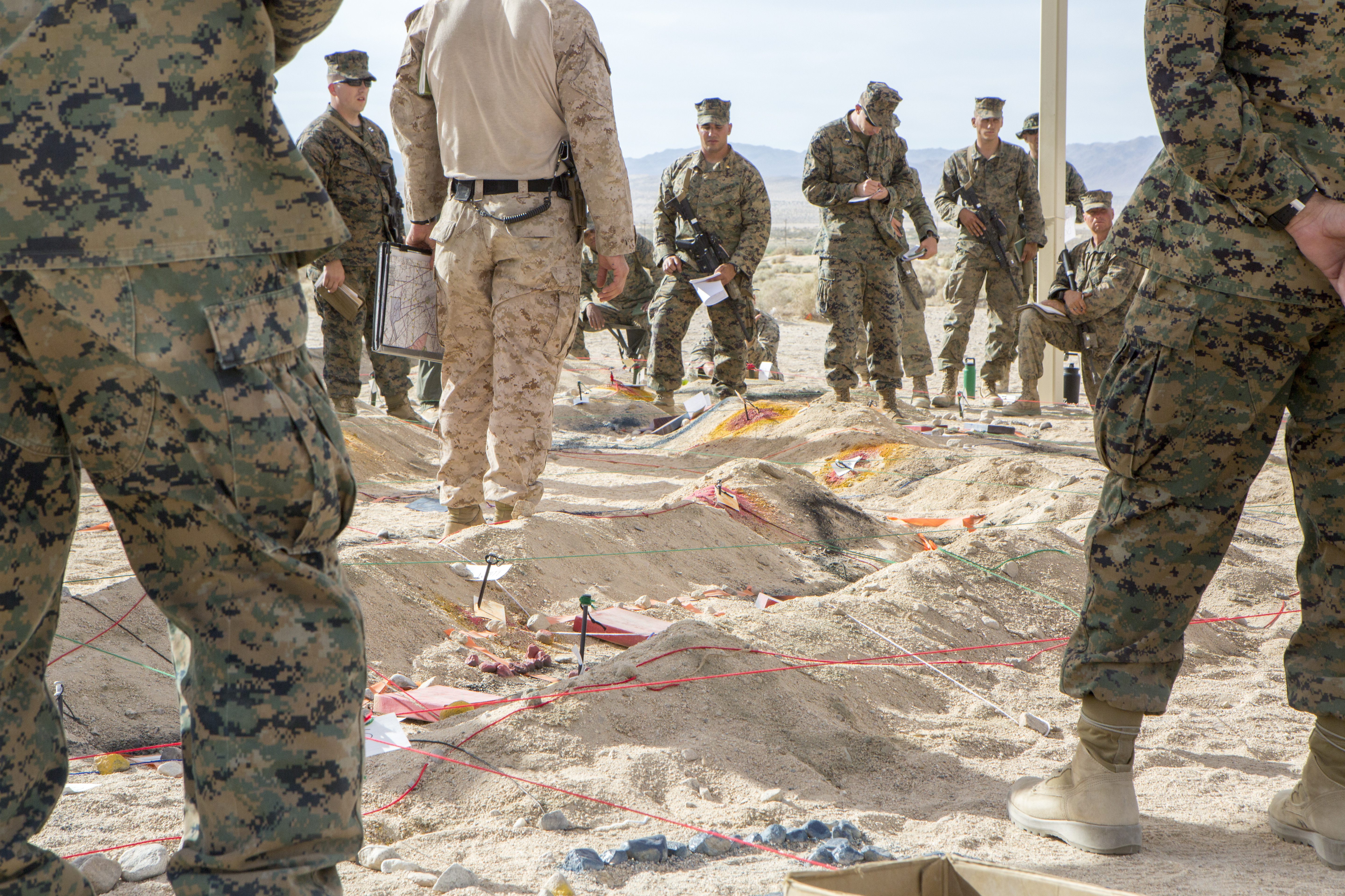 Marines with 1/23 conduct AAC