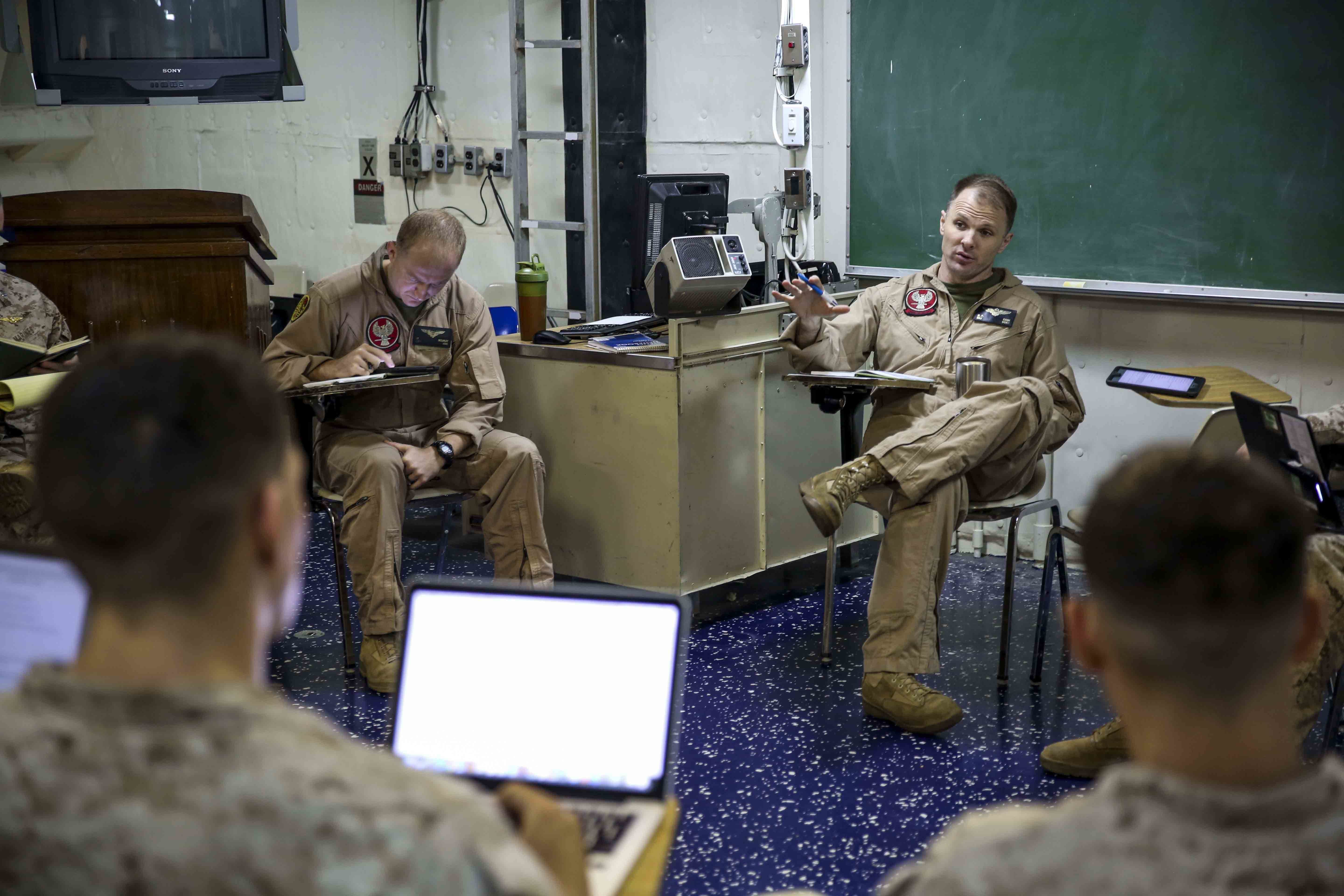 Talk the Talk, Walk the Walk: 26th MEU Officers Learn Amphibious ...