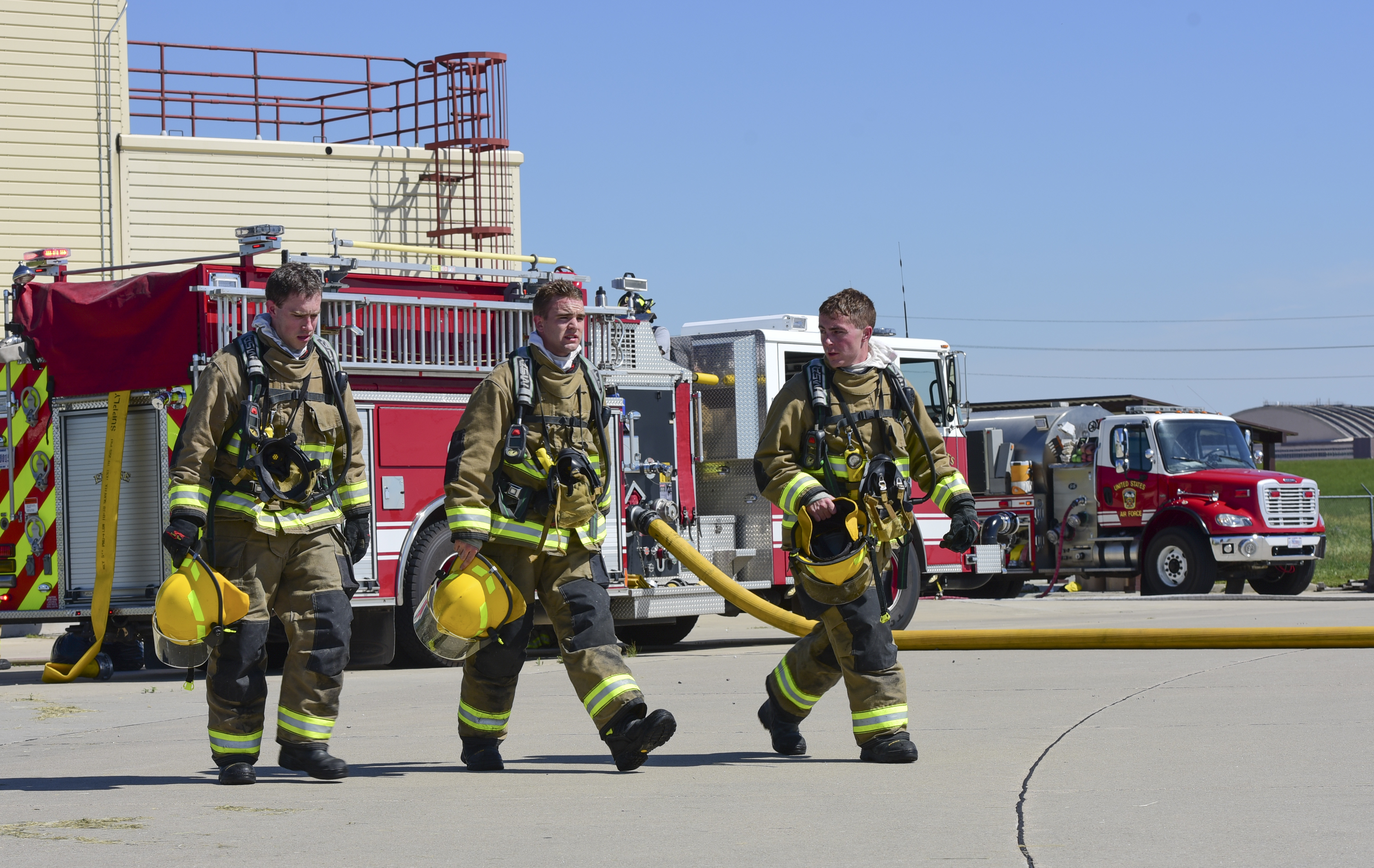 Ellsworth and RCFD train at 700 degrees