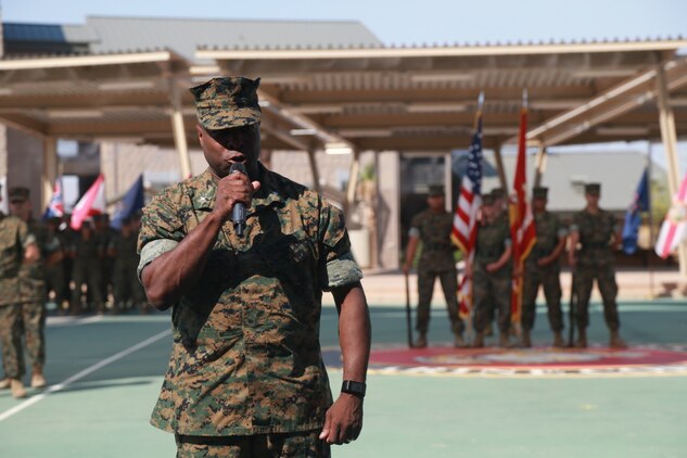 CTB conducts change of command > Marine Corps Air Ground Combat Center ...
