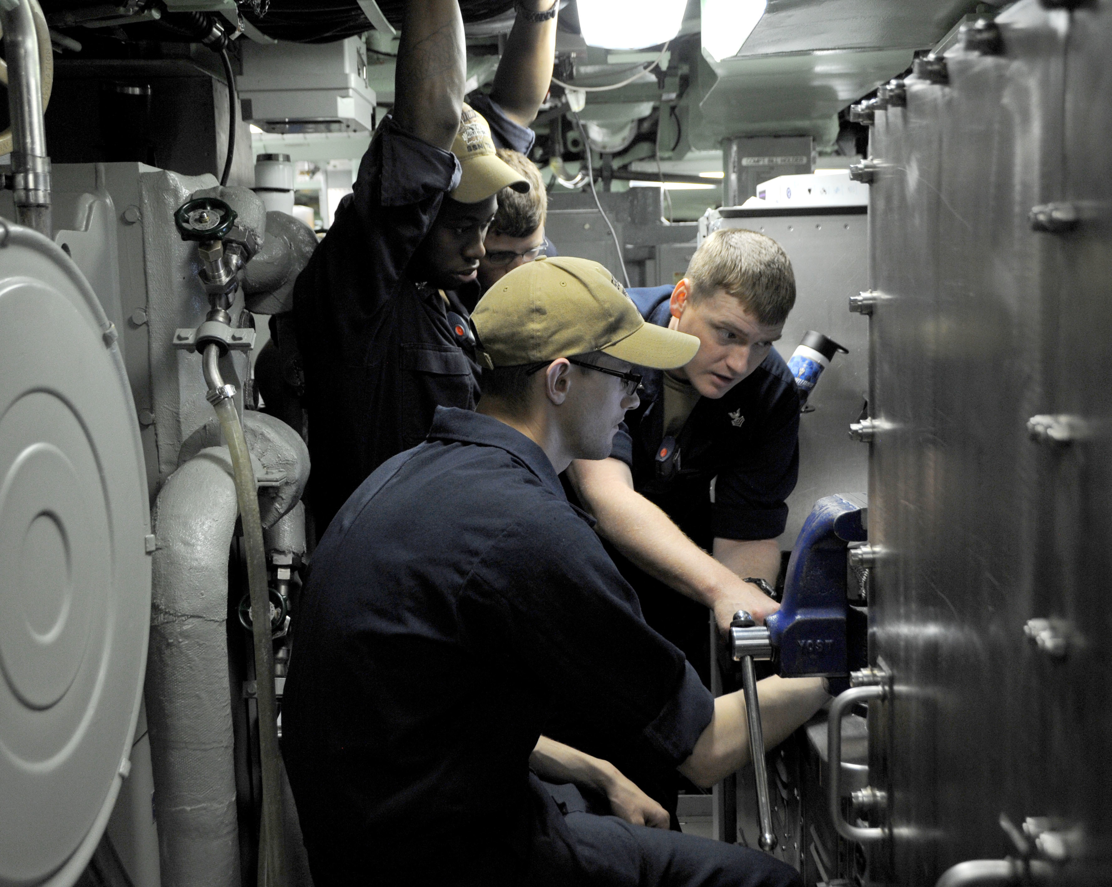 Navy Submarine Interior