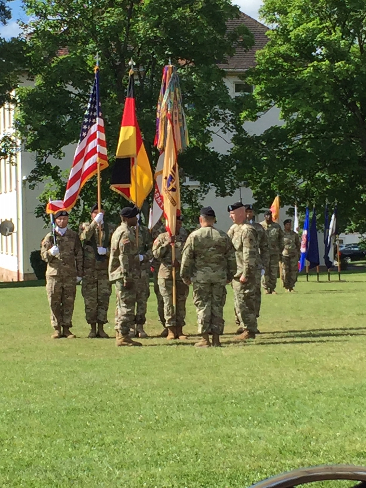 RCO BAVARIA CHAIN OF COMMAND CEREMONY